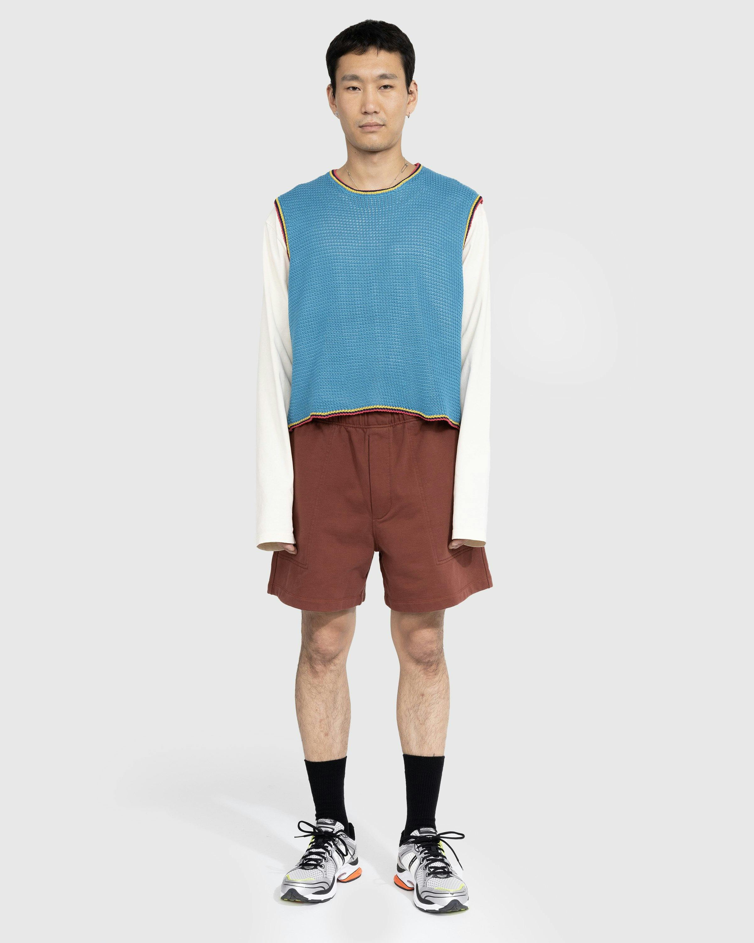 Bode – French Terry Sweat Shorts Brown | Highsnobiety Shop