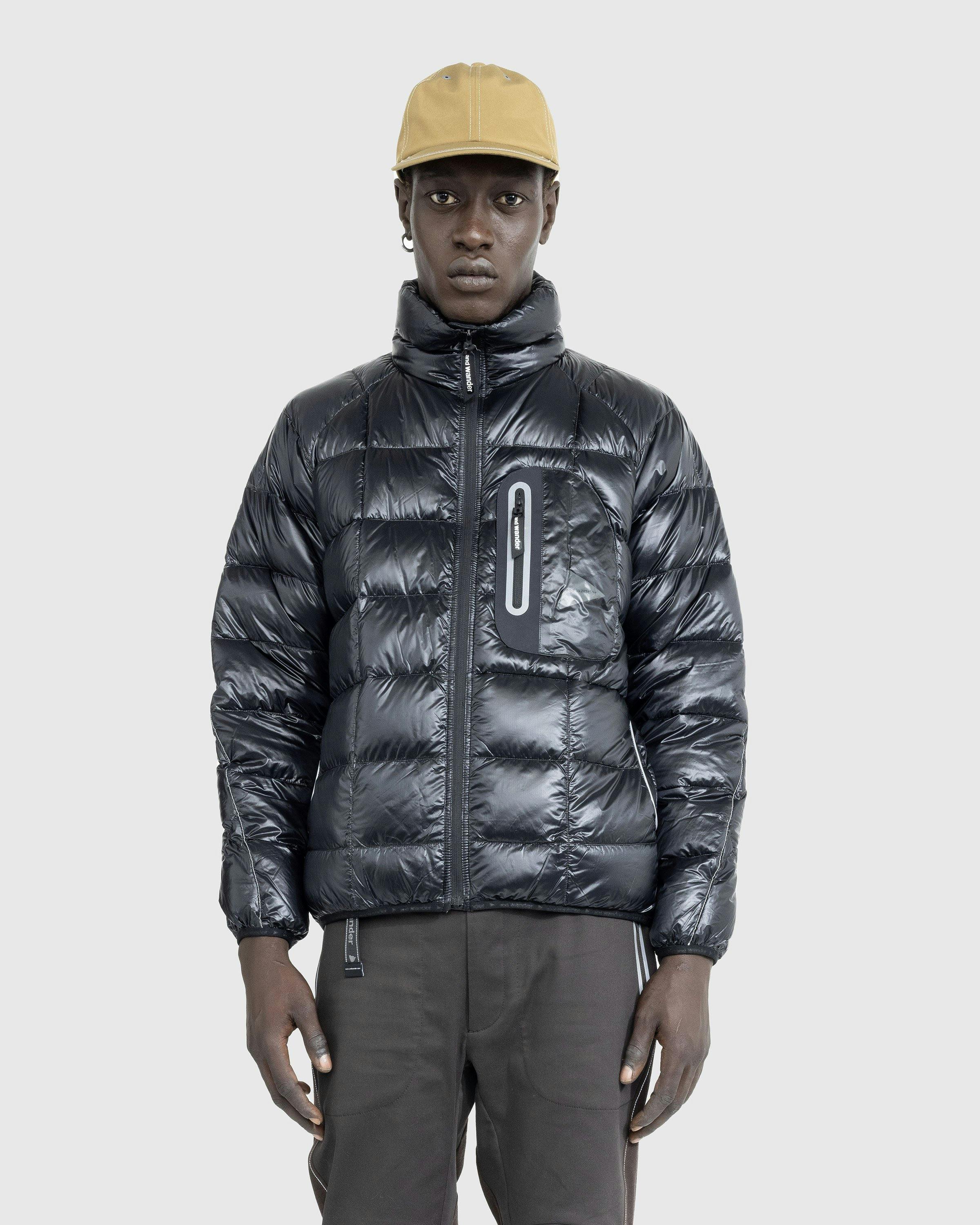 And Wander – Diamond Stitch Down Jacket Black | Highsnobiety Shop