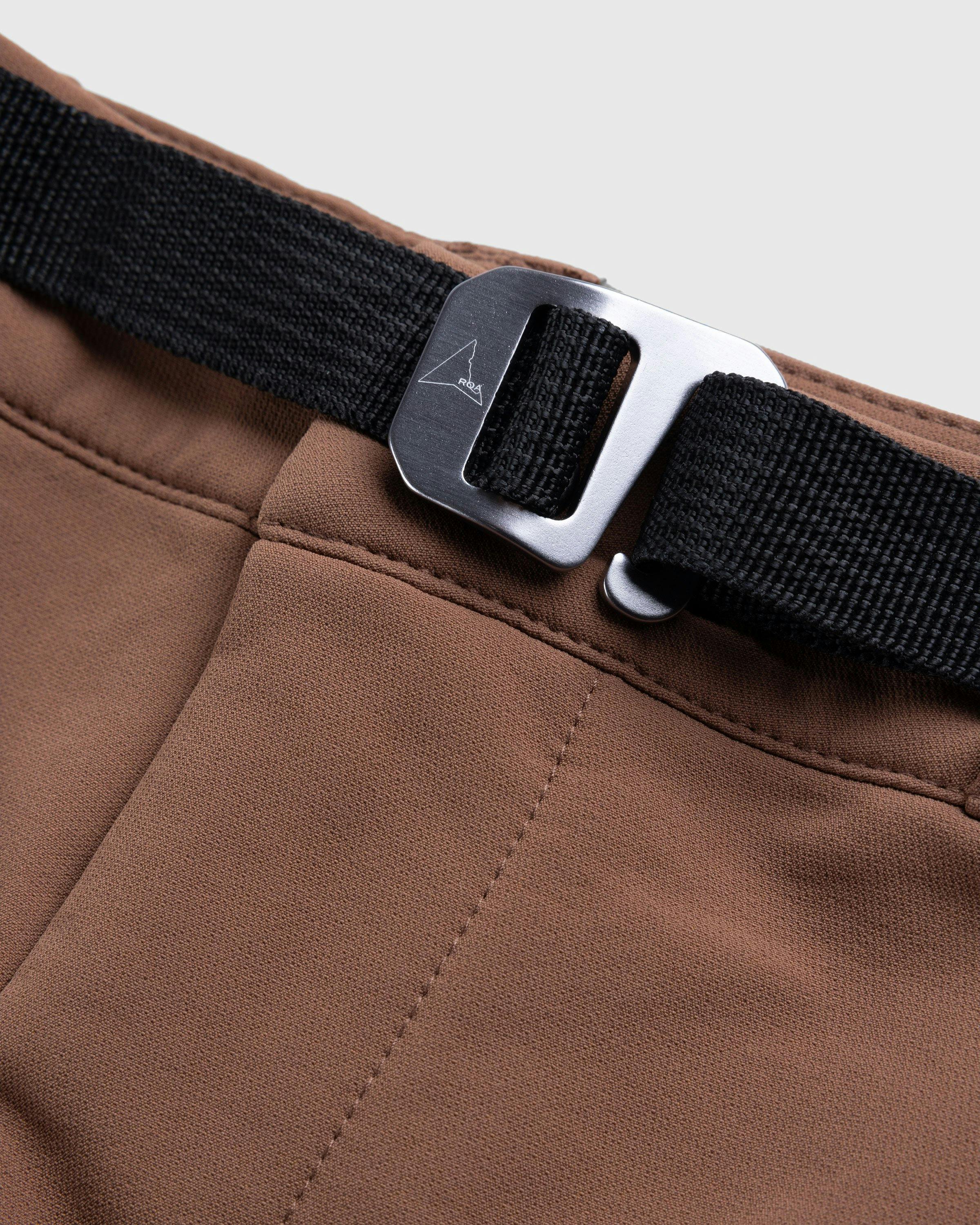 ROA – Softshell Technical Trousers Brown | Highsnobiety Shop