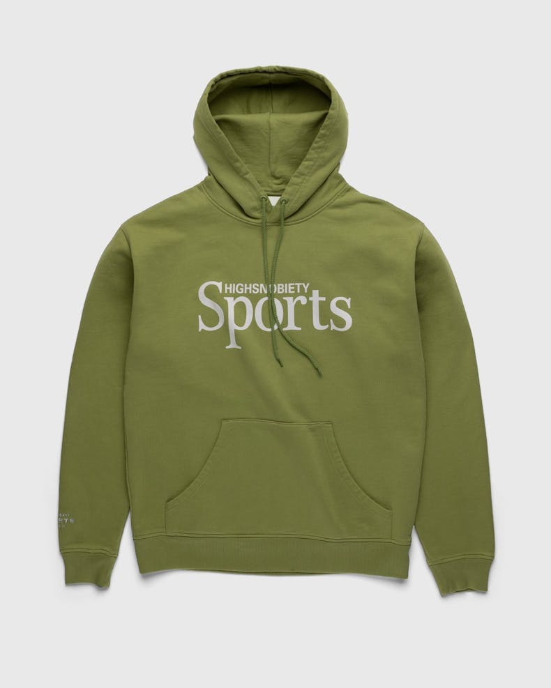 Highsnobiety – HS Sports Logo Crew Green | Highsnobiety Shop