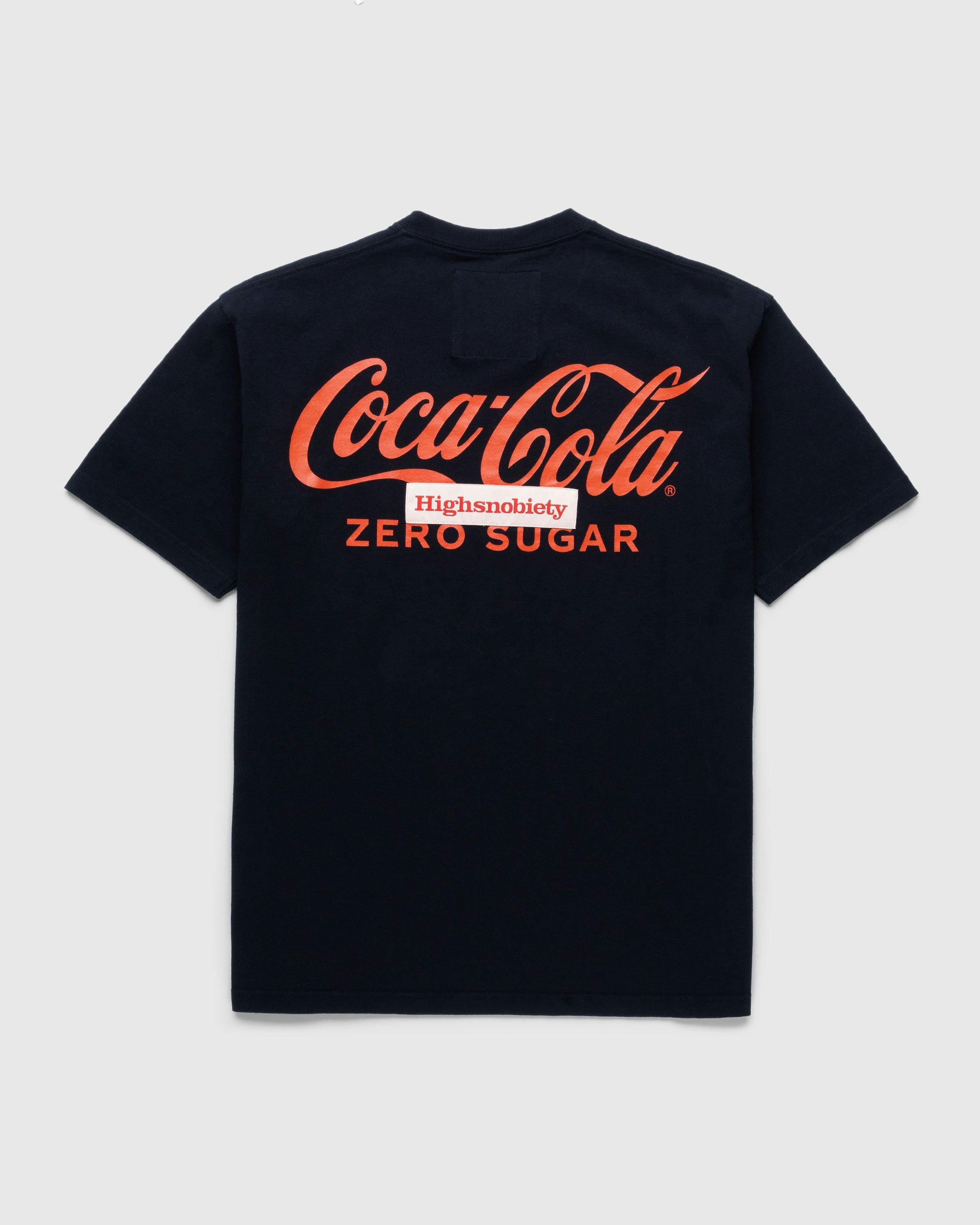 Highsnobiety x Coca-Cola Zero Sugar – Short-Sleeve T-Shirt Black ...