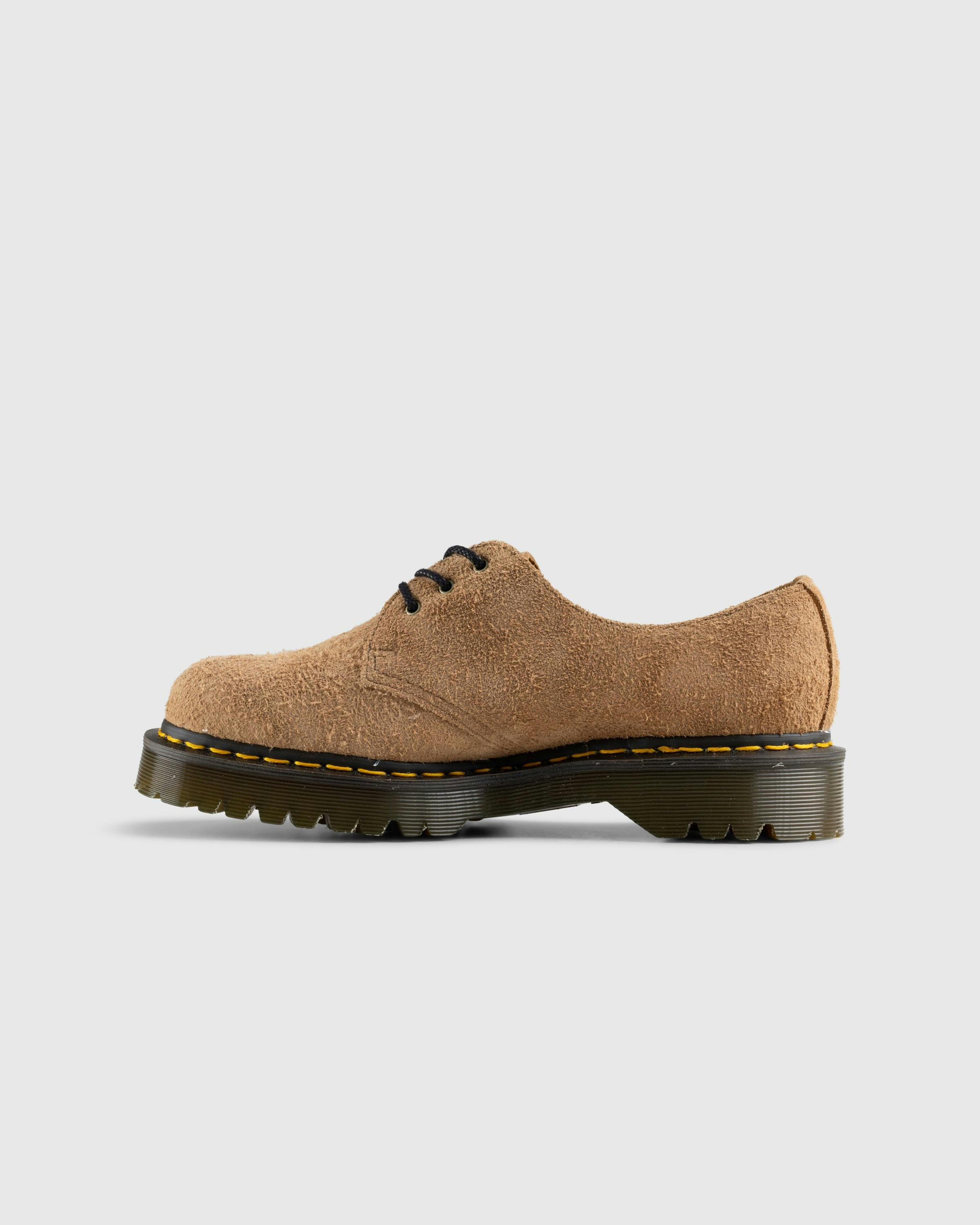 Dr. Martens – 1461 Bex Tufted Suede Sandy Tan | Highsnobiety Shop
