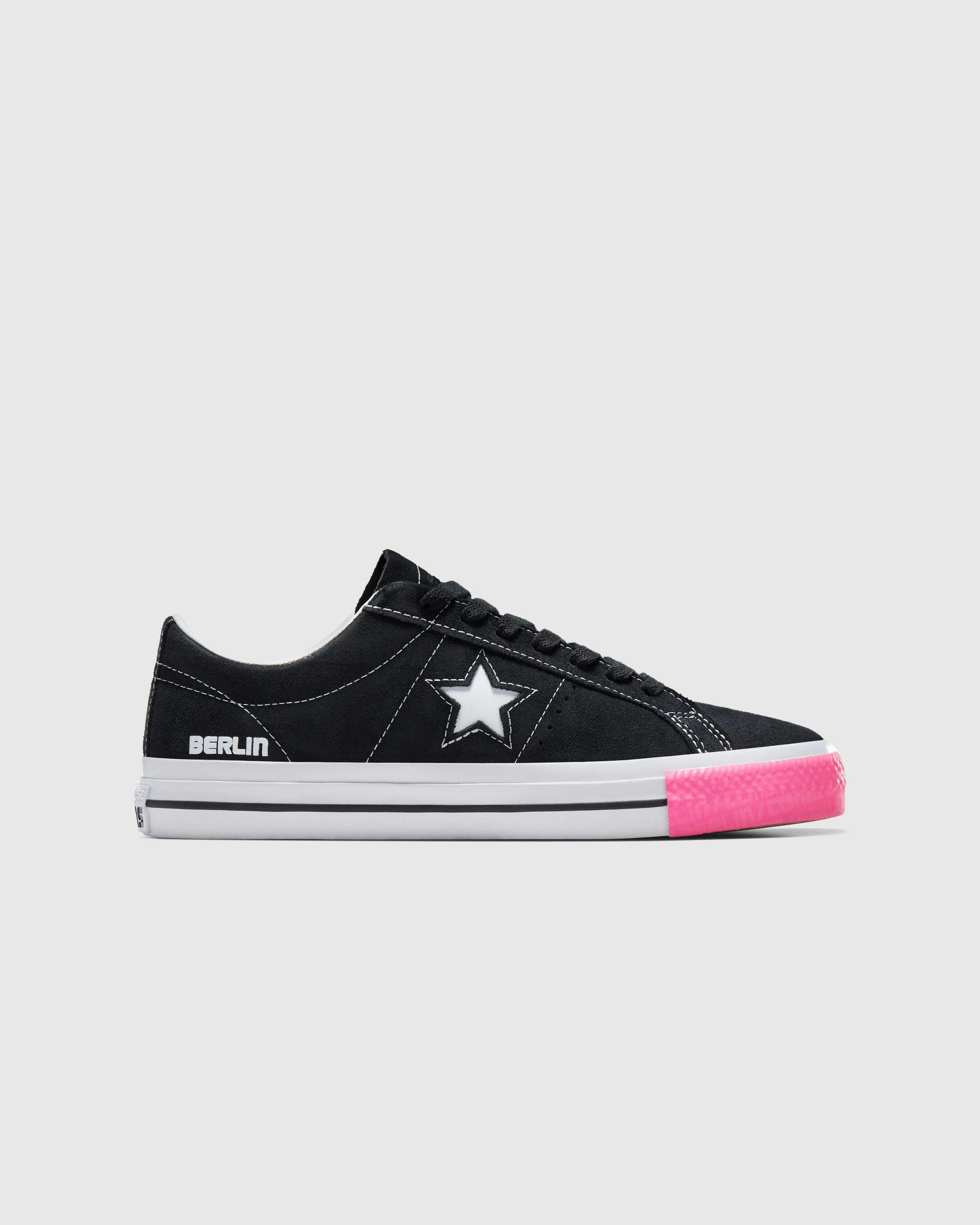 Converse – One Star Pro Berlin Black/Pink | Highsnobiety Shop