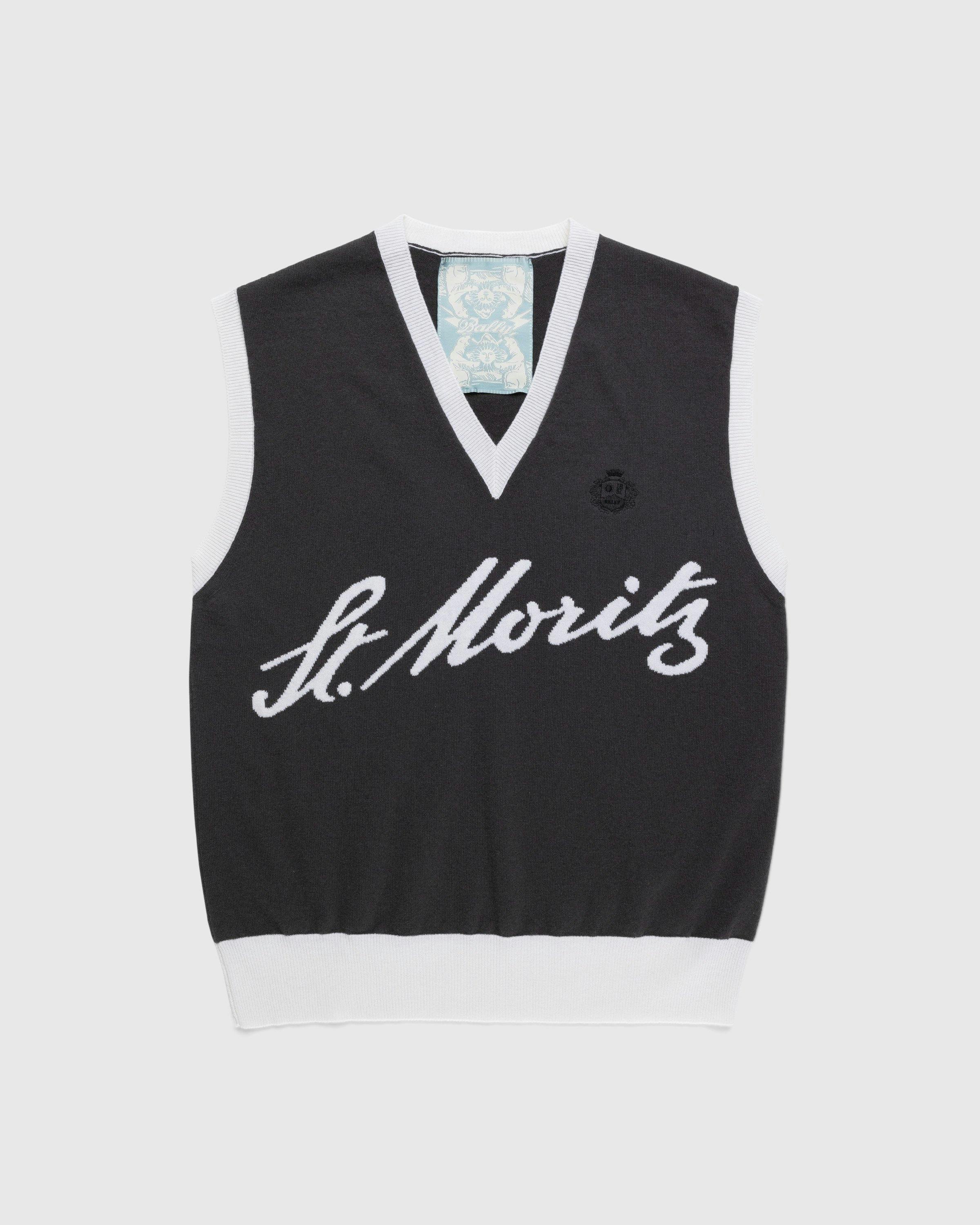 Bally – St. Moritz Cashmere Vest Blue | Highsnobiety Shop