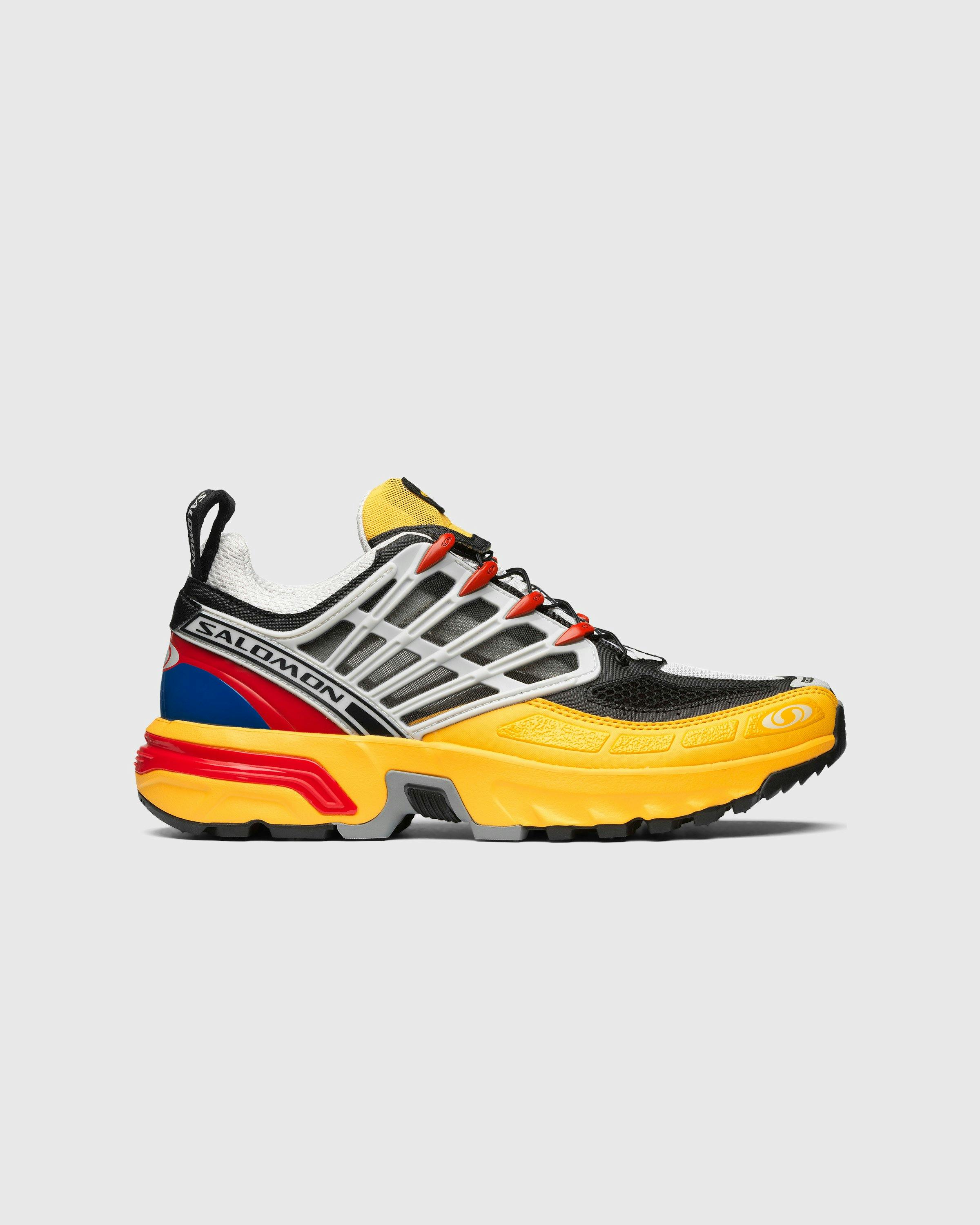 Salomon – ACS PRO Black/Lemon/High Risk Red | Highsnobiety Shop
