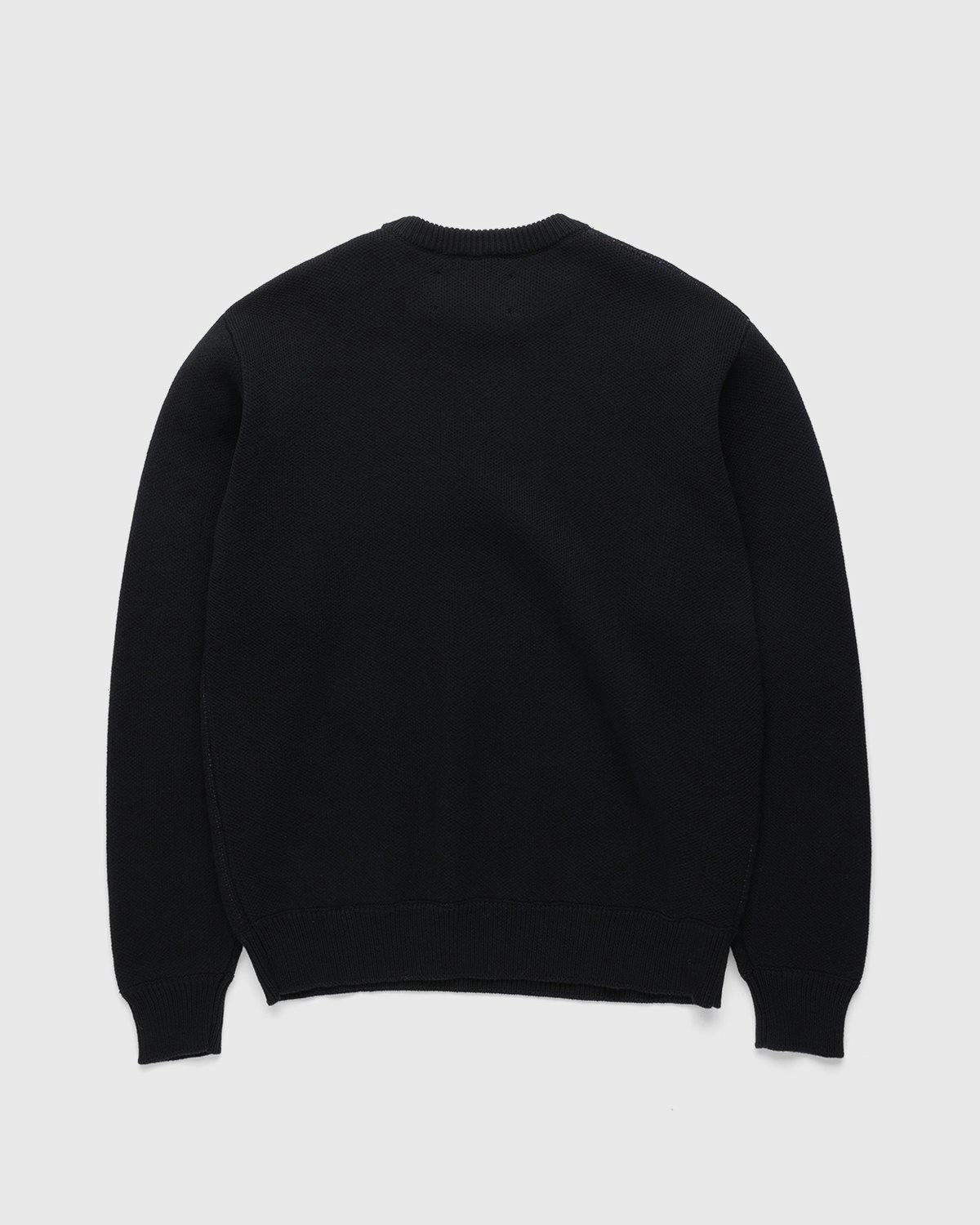 Jacob & Co. x Highsnobiety – Logo Knit Sweater Black | Highsnobiety Shop