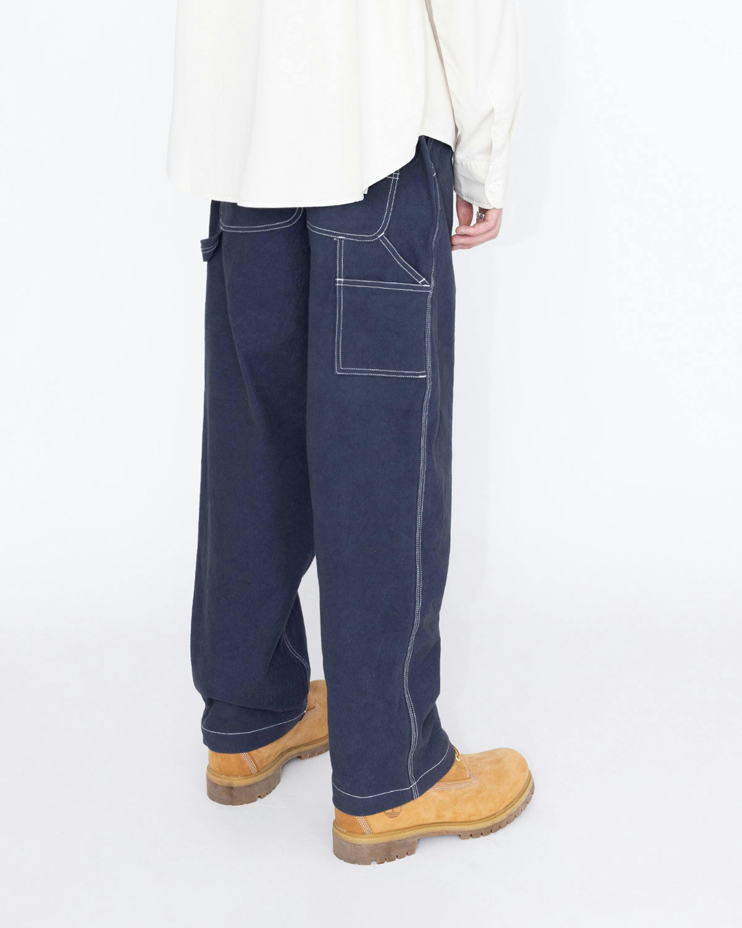 Highsnobiety HS05 – Sun Dried Canvas Carpenter Pants Navy ...
