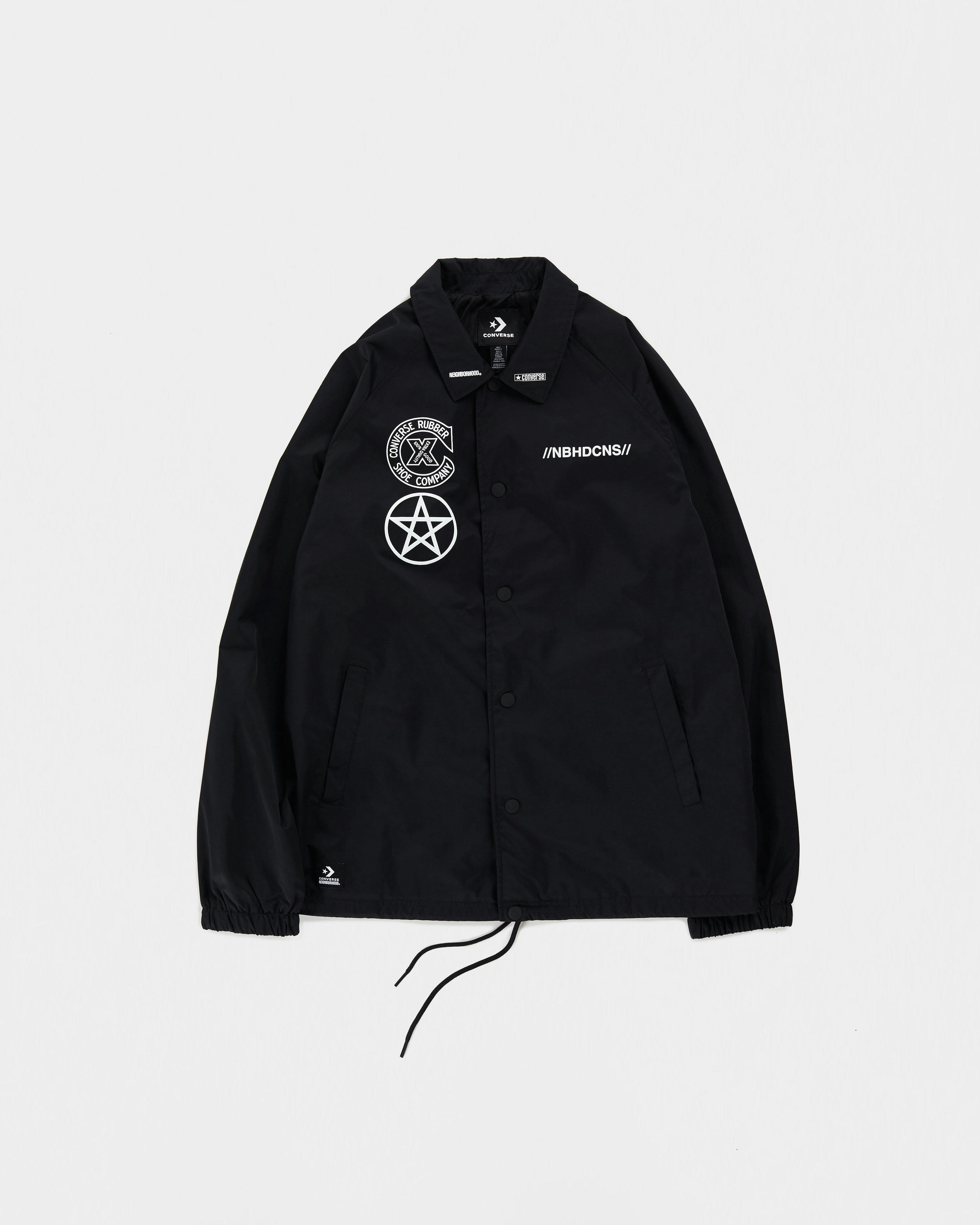 Converse x NBHD – Black Coaches Jacket | Highsnobiety Shop