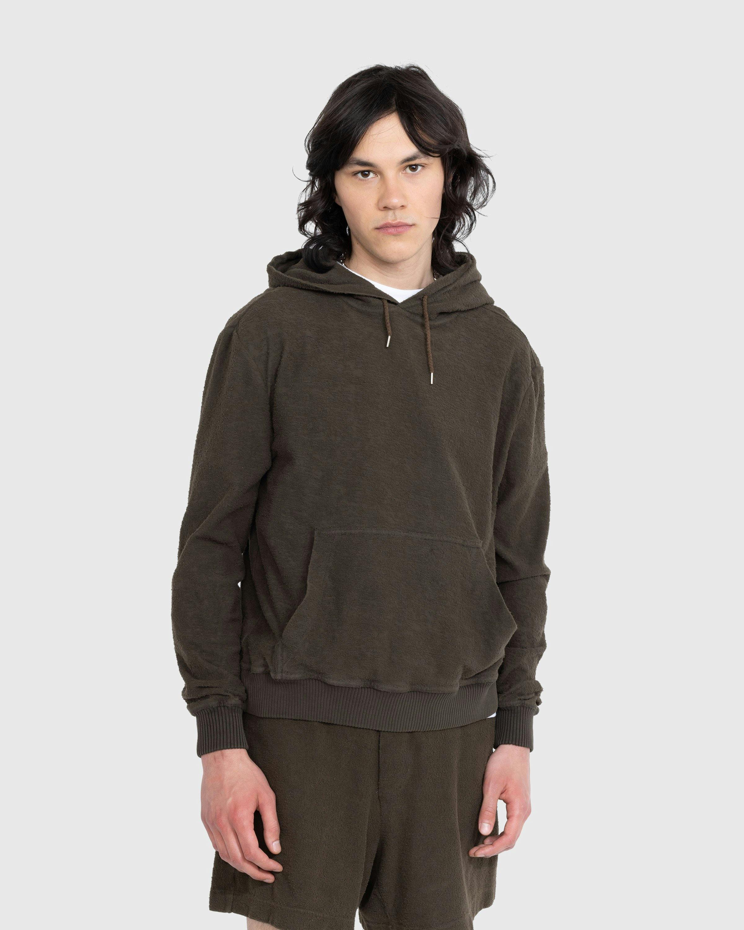 RANRA – Yfir Hoodie Chocolate | Highsnobiety Shop