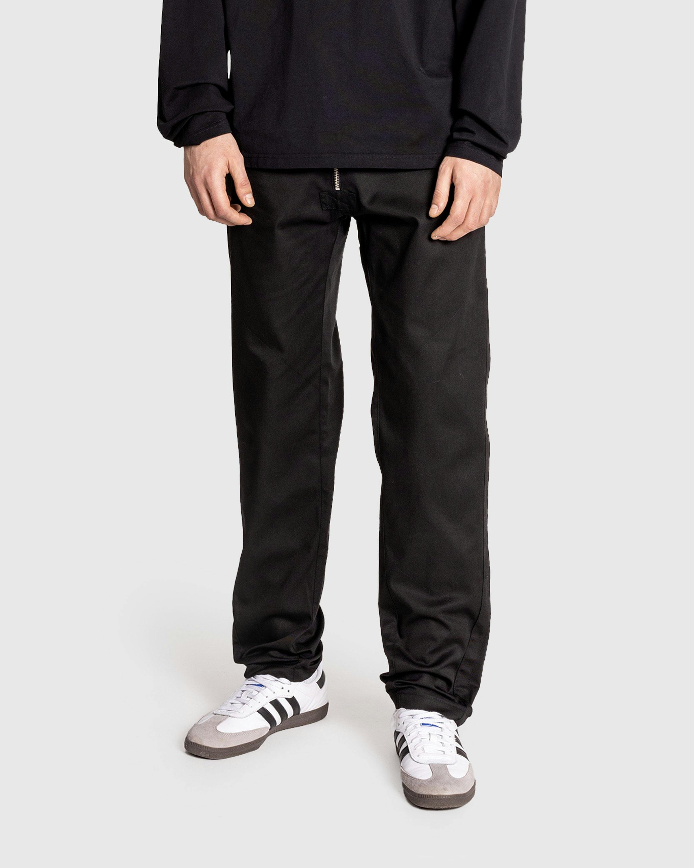GmbH – Fadir Cotton Mix Twill Trousers Black | Highsnobiety Shop