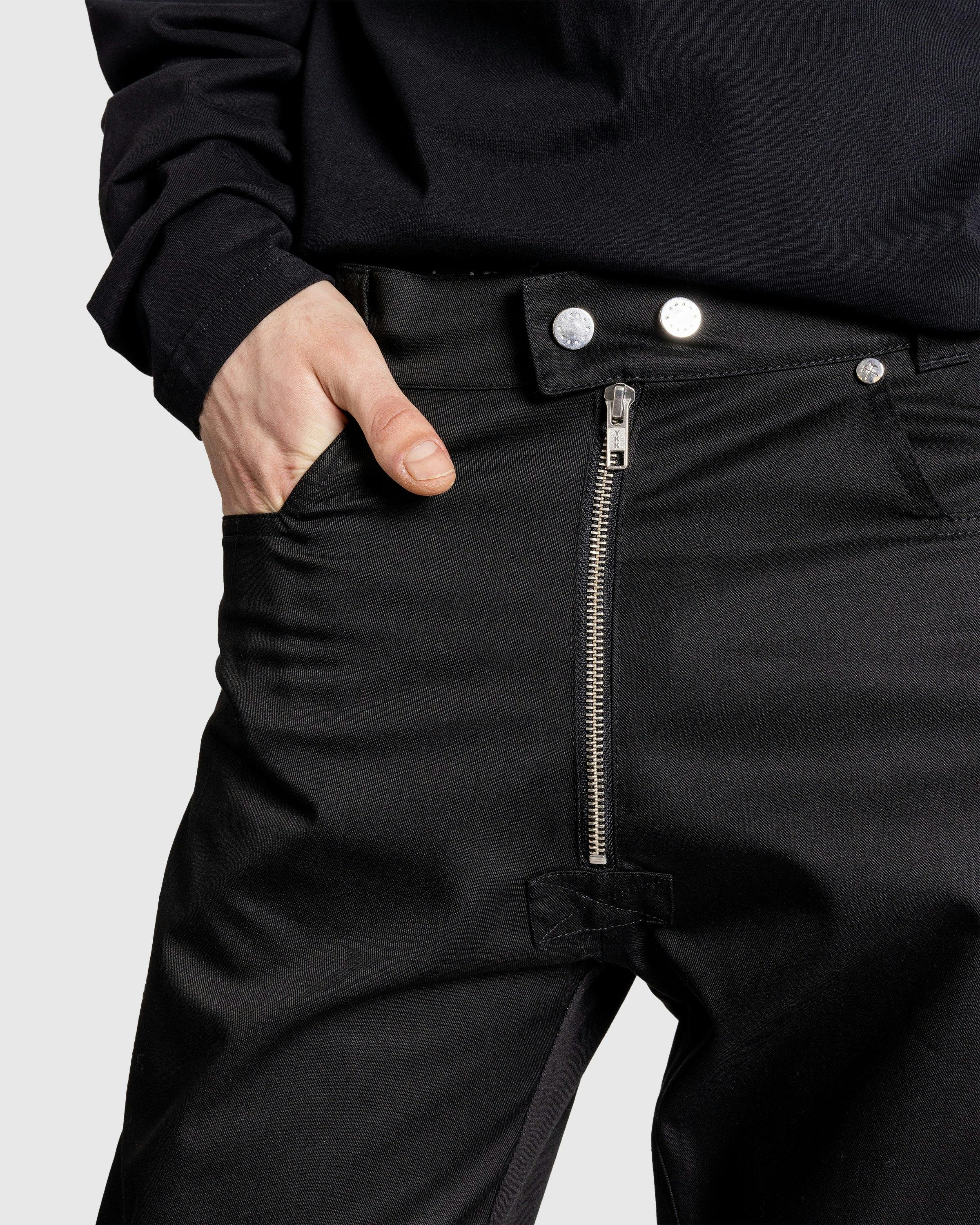 GmbH – Fadir Cotton Mix Twill Trousers Black | Highsnobiety Shop