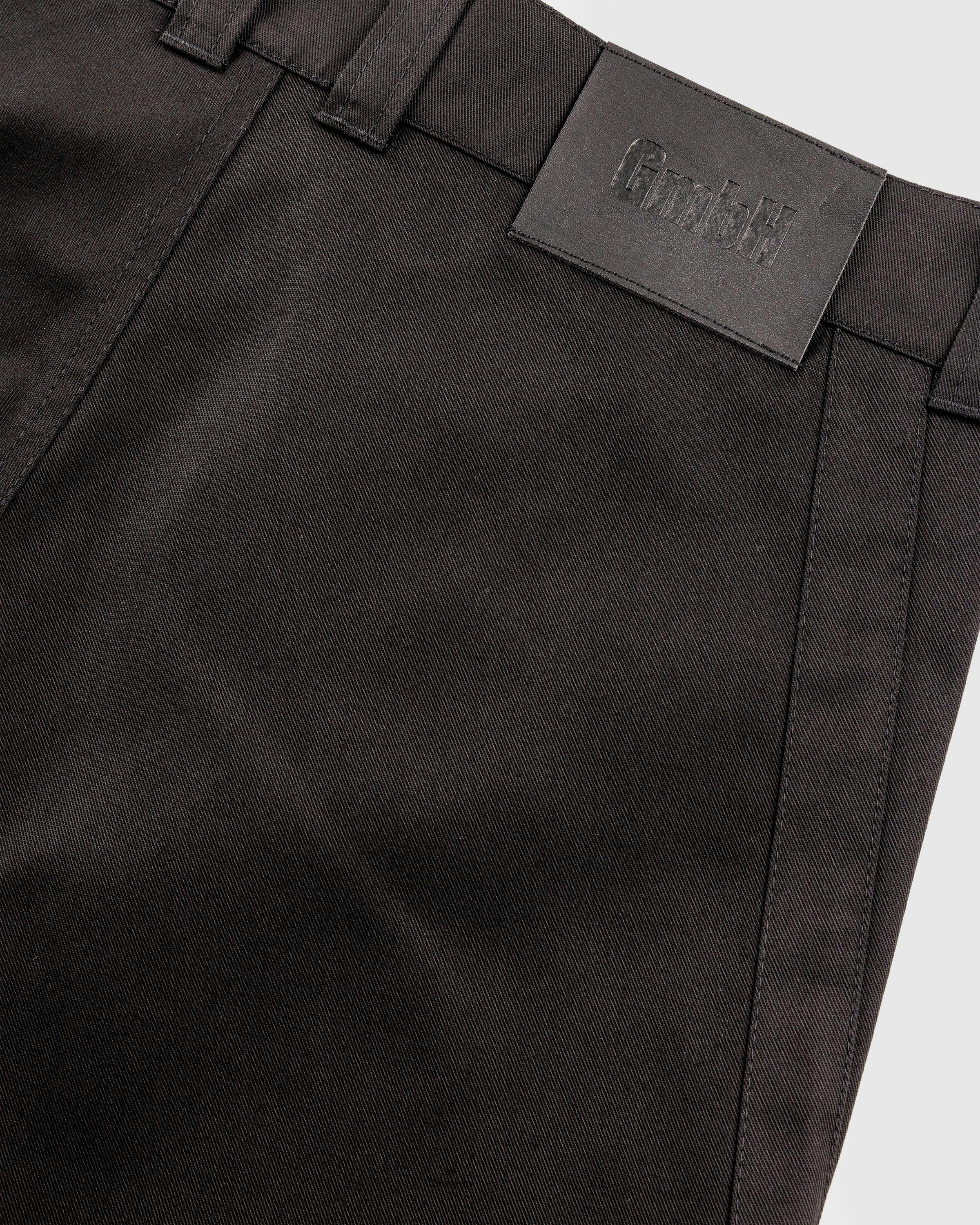 GmbH – Fadir Cotton Mix Twill Trousers Black | Highsnobiety Shop