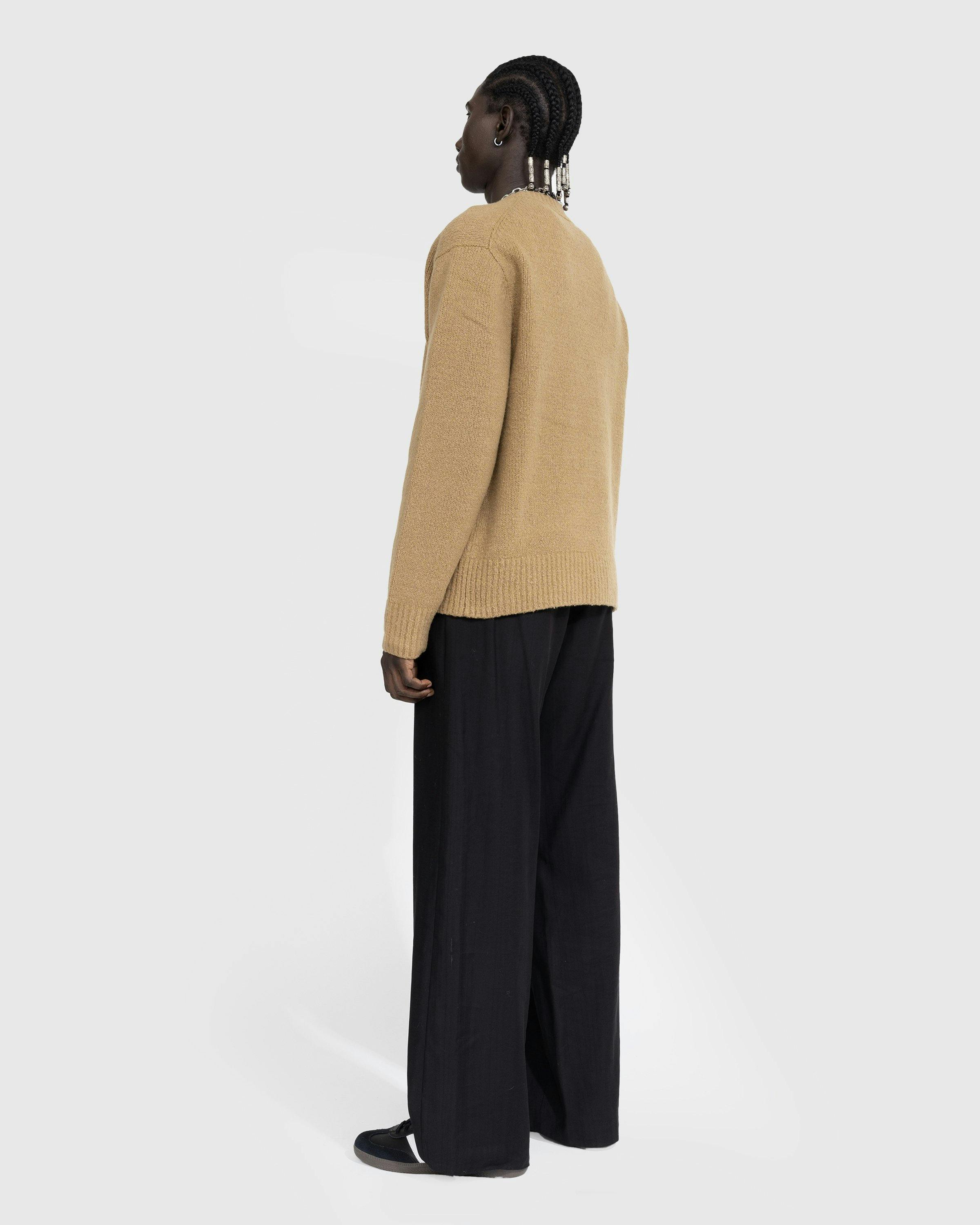 Acne Studios – Wool Blend Jumper Camel Brown | Highsnobiety Shop