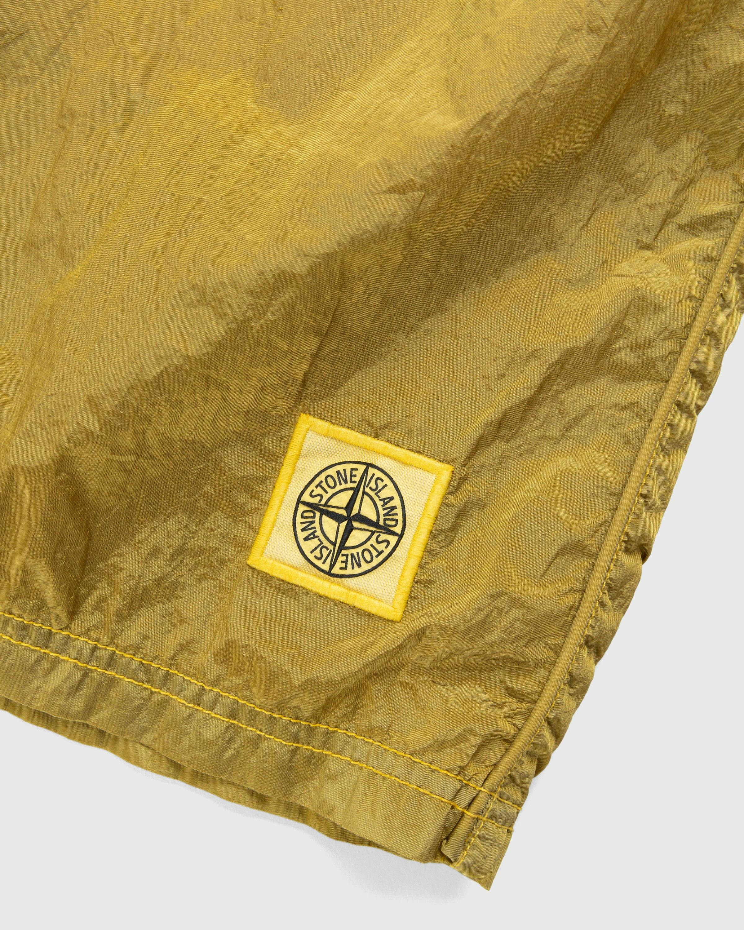 Stone Island – B0243 Nylon Metal Swim Shorts Yellow | Highsnobiety Shop
