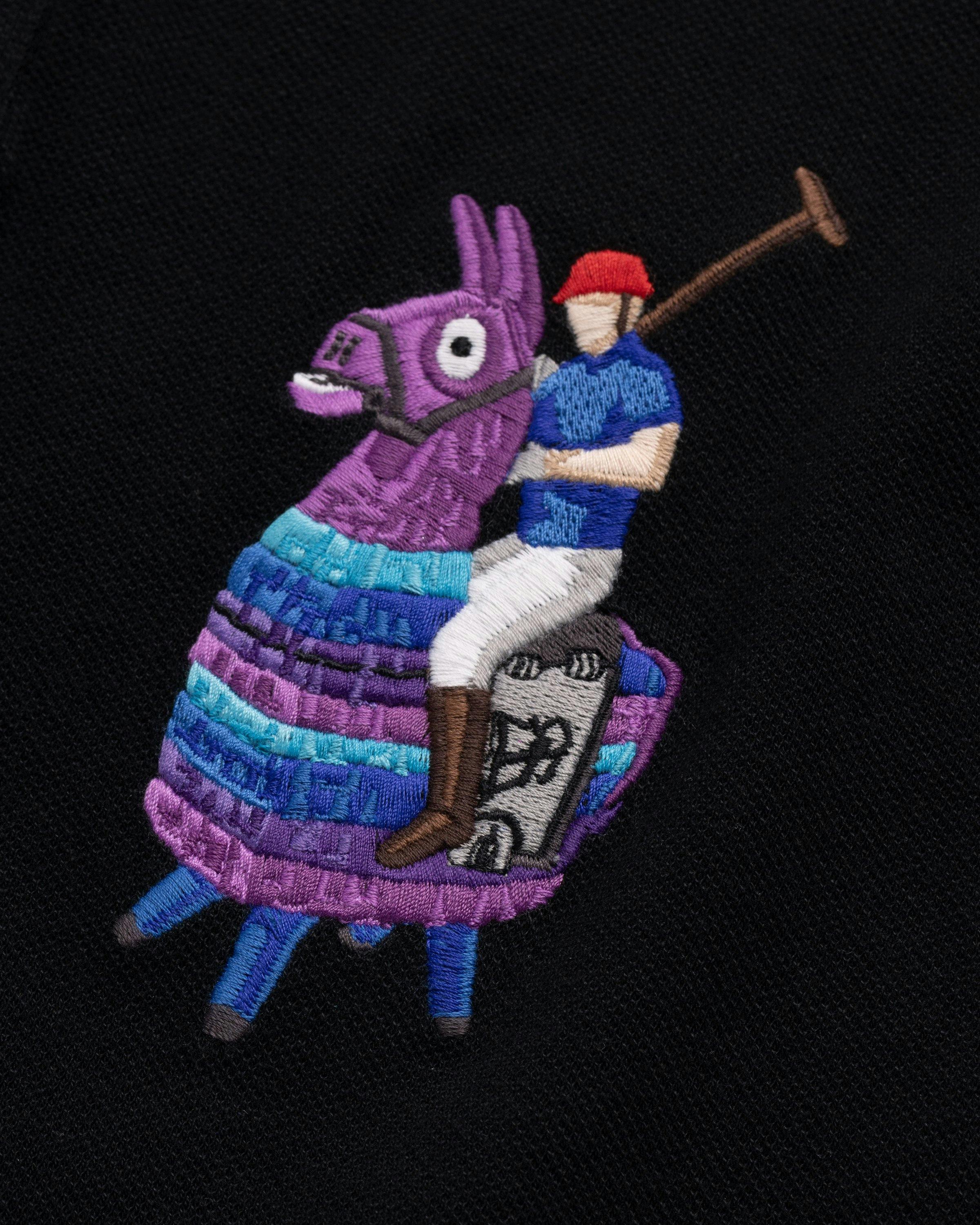Ralph Lauren X Fortnite Short Sleeve Polo Shirt Black Highsnobiety Shop