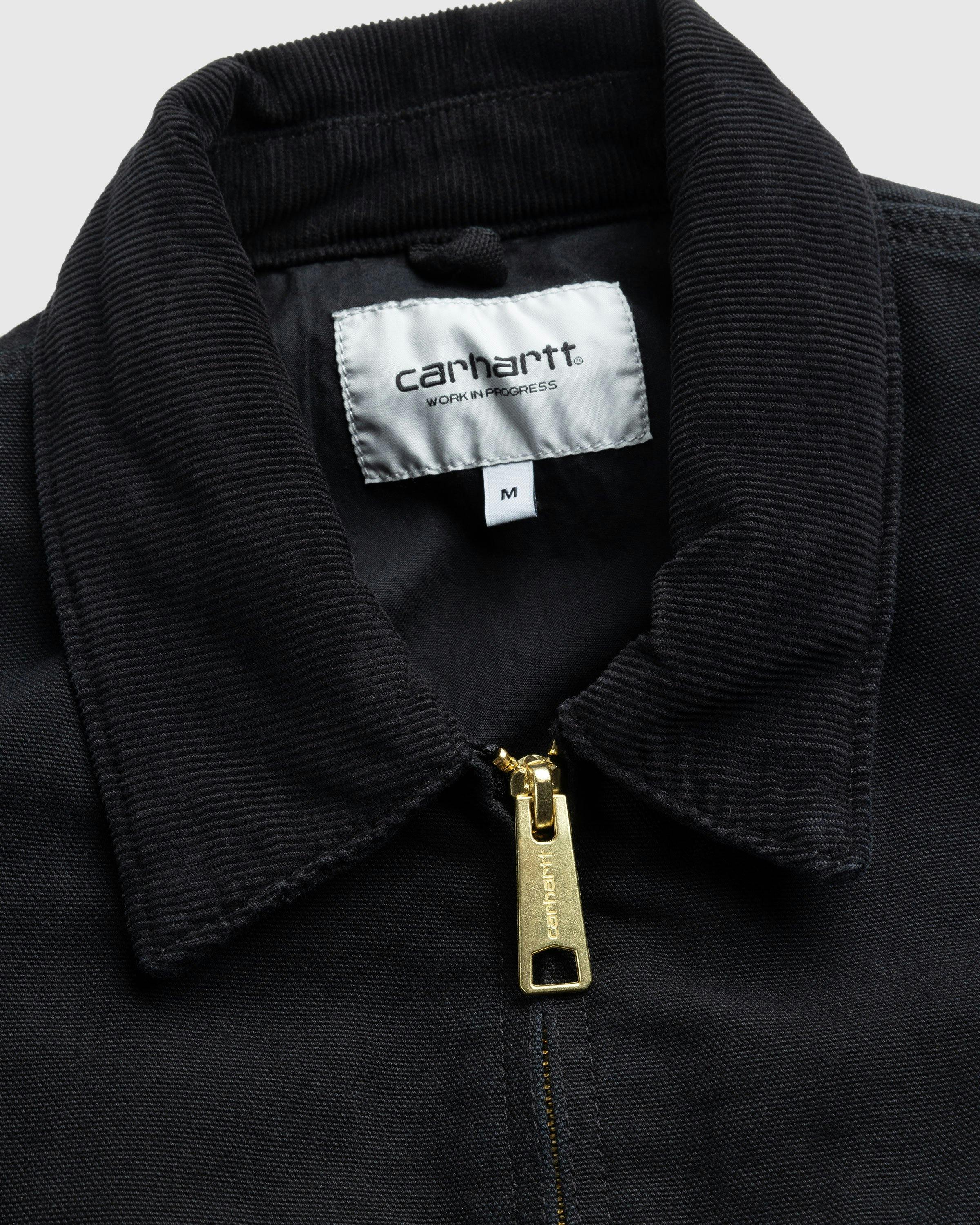 Carhartt WIP – Detroit Jacket Black/Aged Canvas | Highsnobiety Shop