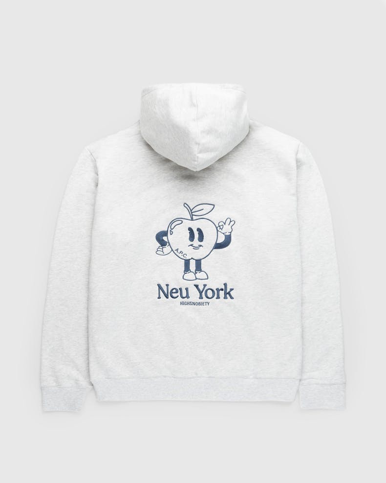 Dave's New York x Highsnobiety – Hoodie Gray | Highsnobiety Shop