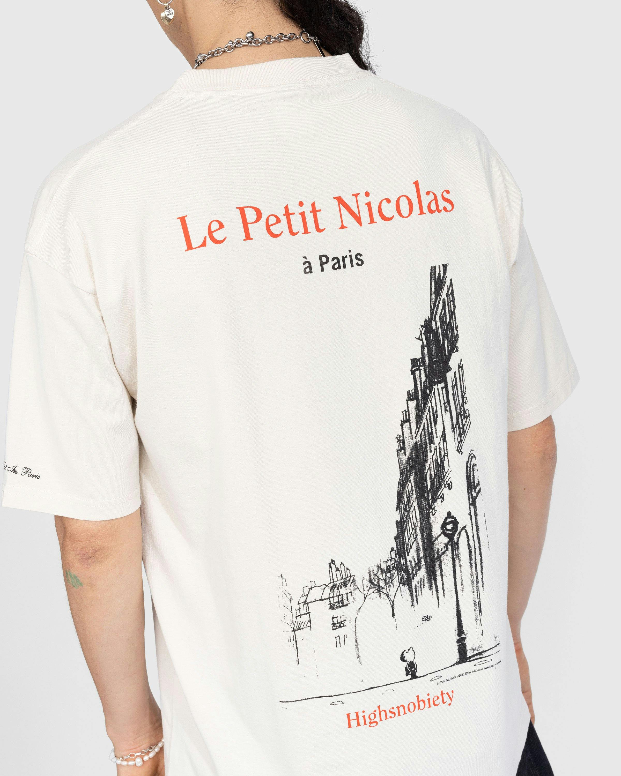 Le Petit Nicolas x Highsnobiety – T-Shirt Eggshell | Highsnobiety Shop