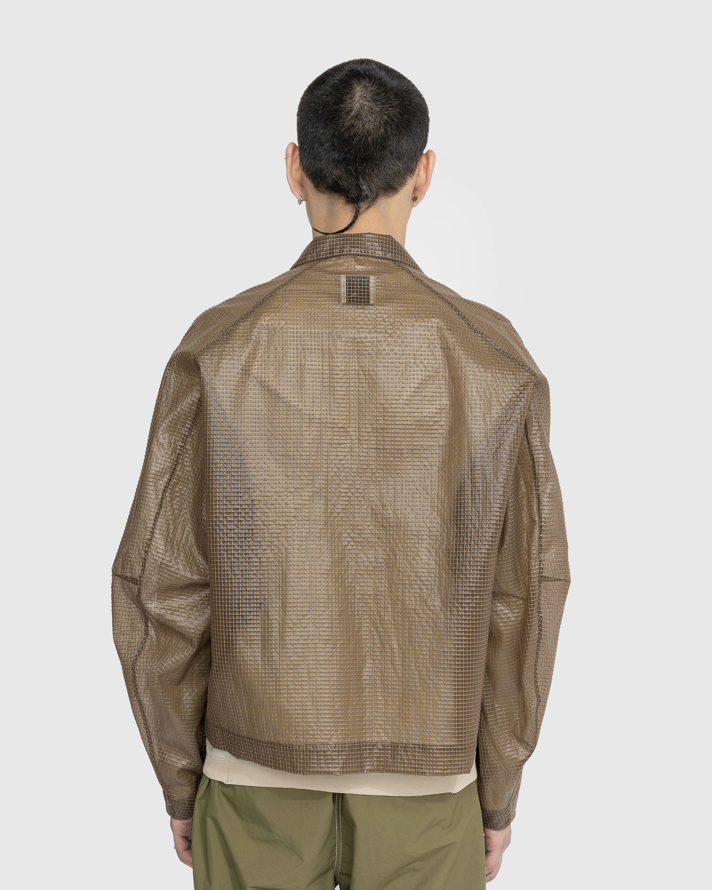 ROA – Camp Collar Shirt Jacket Brown | Highsnobiety Shop
