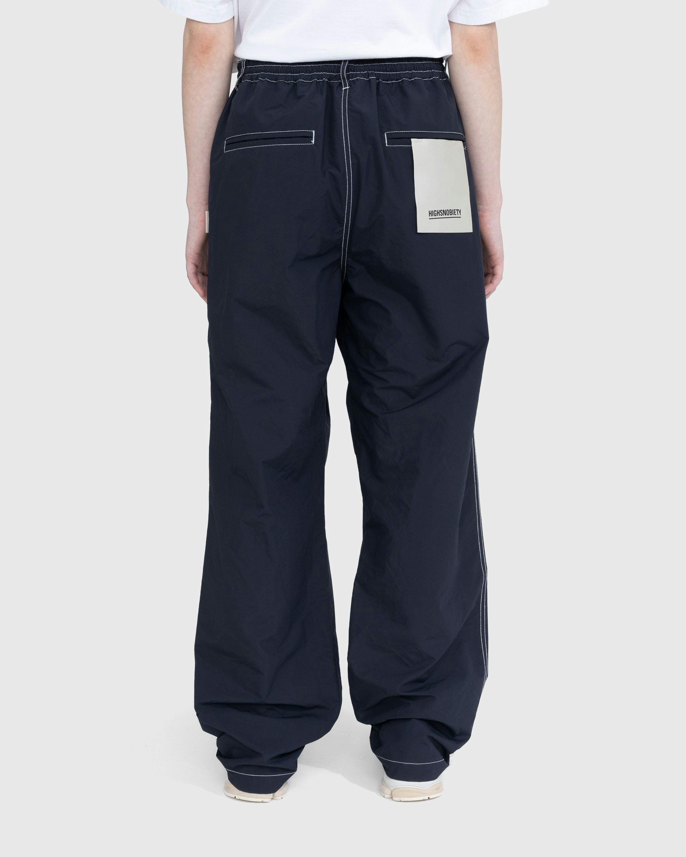Highsnobiety – Contrast Stitch Pants Navy | Highsnobiety Shop