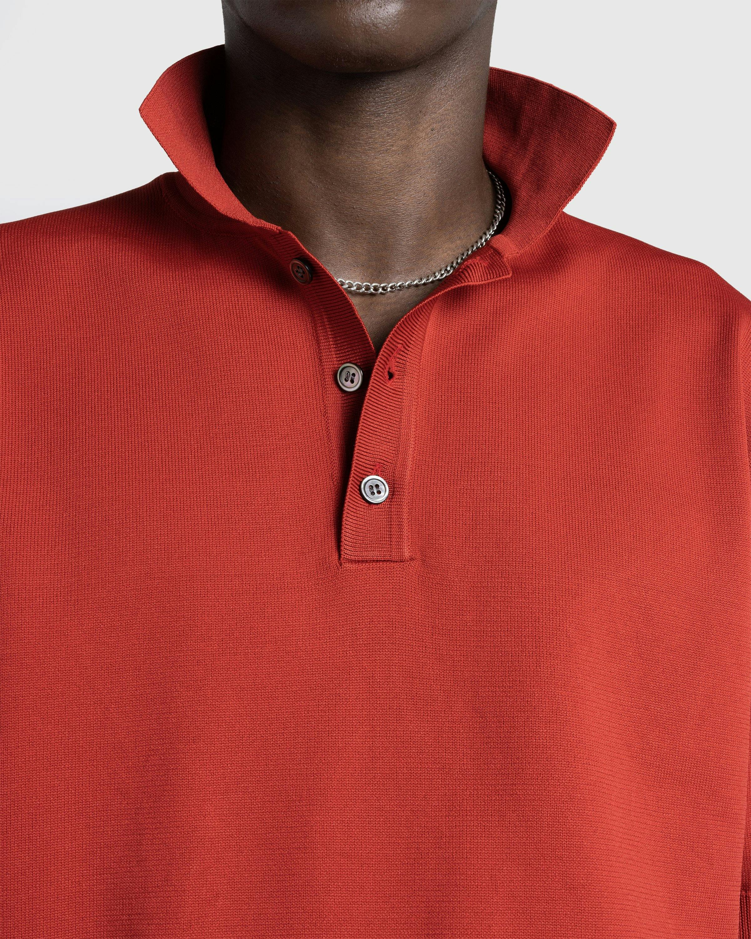 Highsnobiety HS05 – Poly Knit Polo Ruby Red | Highsnobiety Shop