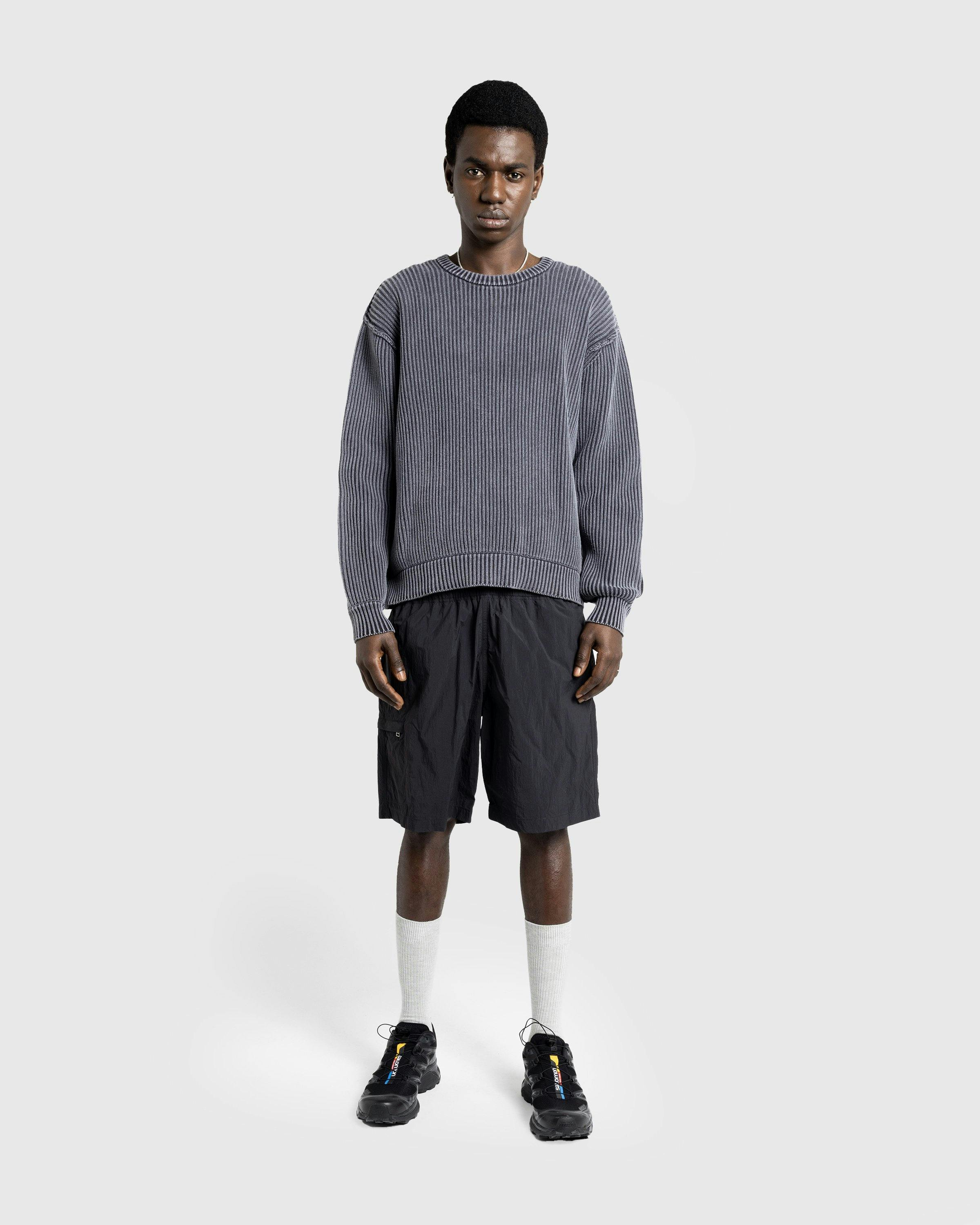 Highsnobiety HS05 – Pigment Dyed Sweater Washed Black | Highsnobiety Shop