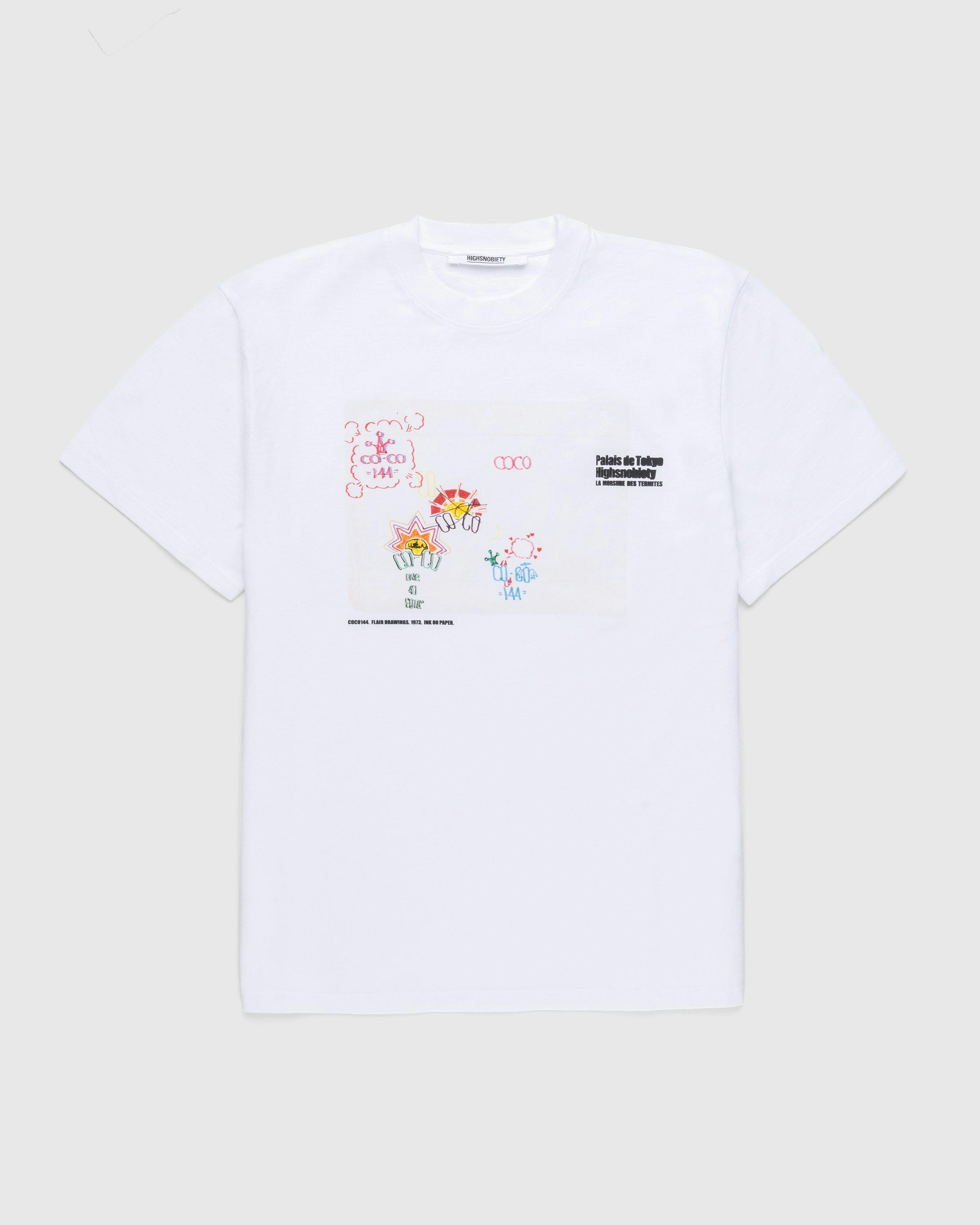 Palais de Tokyo x Highsnobiety – COCO 144 T-Shirt White | Highsnobiety Shop