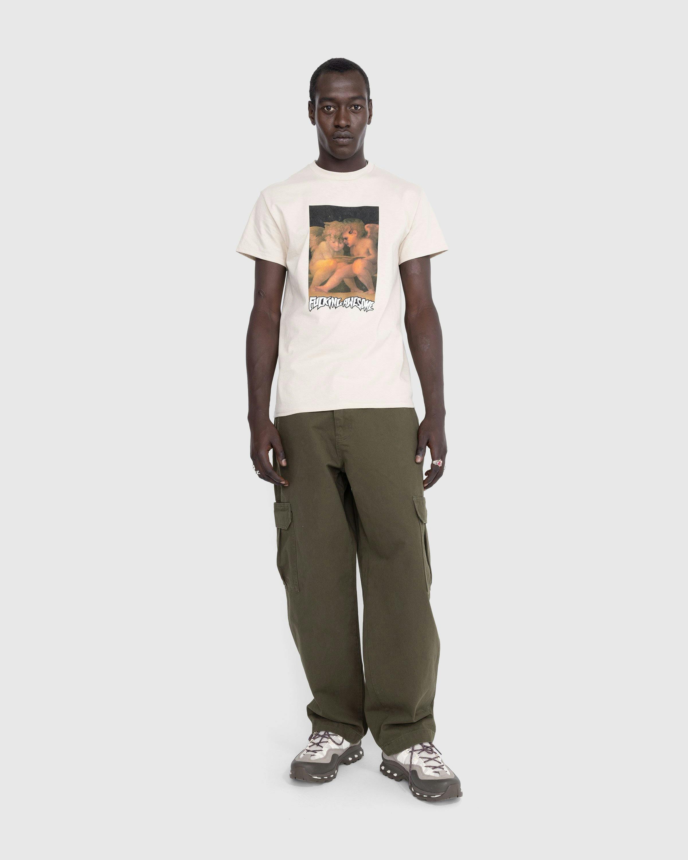 Fucking Awesome Angel With Demonic Angel Tee Sand Highsnobiety Shop 5732