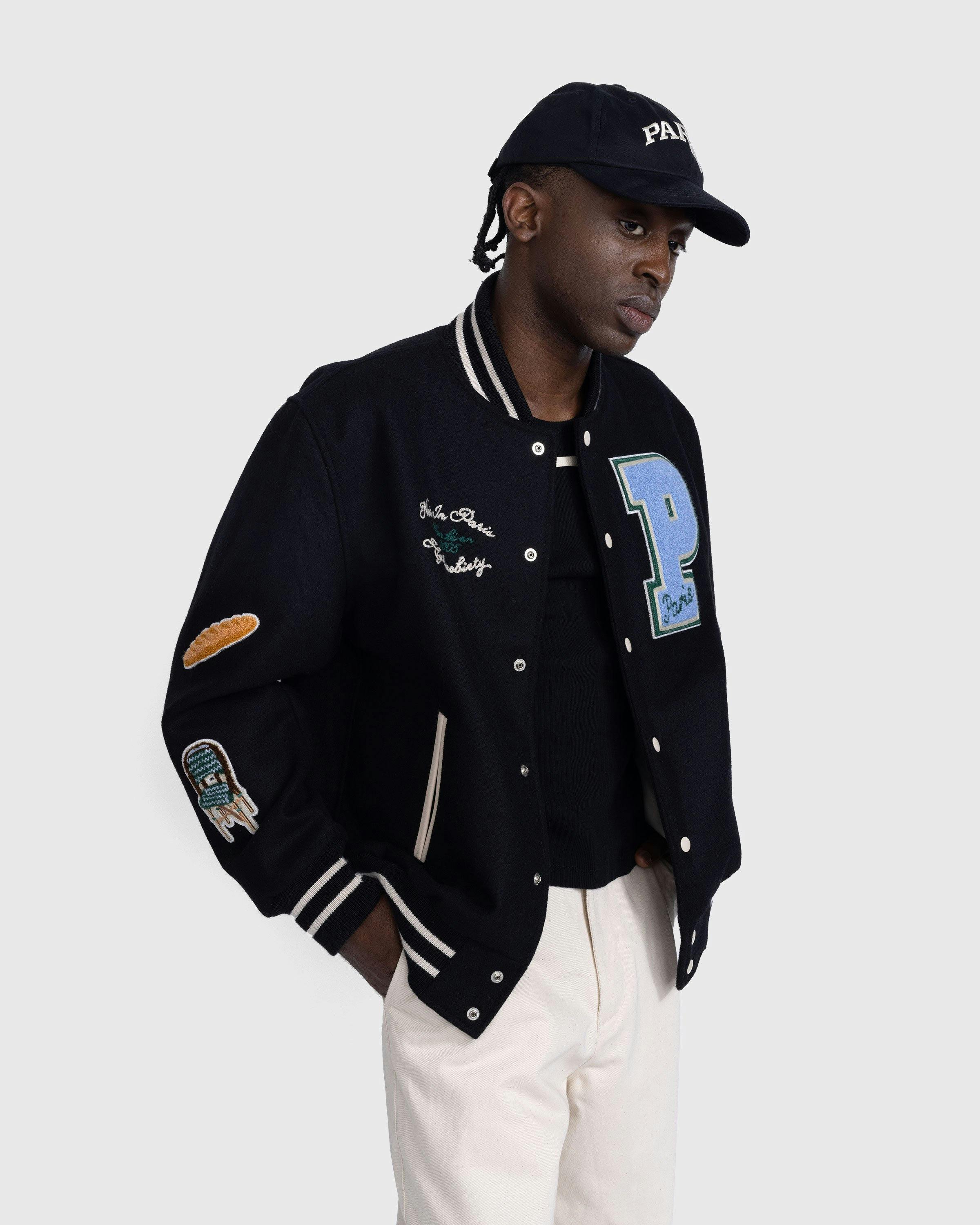 Highsnobiety – Not in Paris 5 Varsity Jacket | Highsnobiety Shop