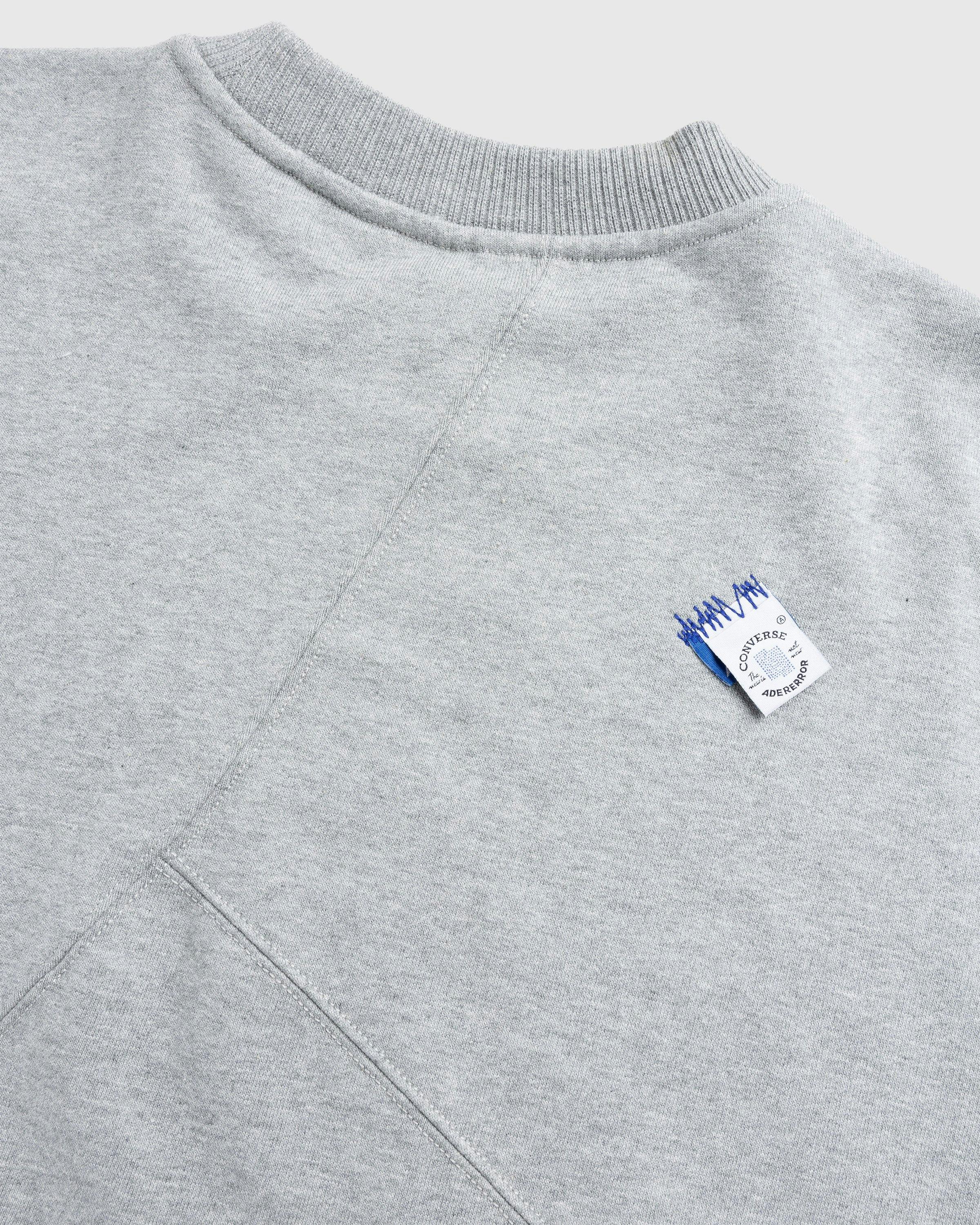 Converse x Ader Error – Shapes Crew Sweatshirt Vintage Grey Heather ...
