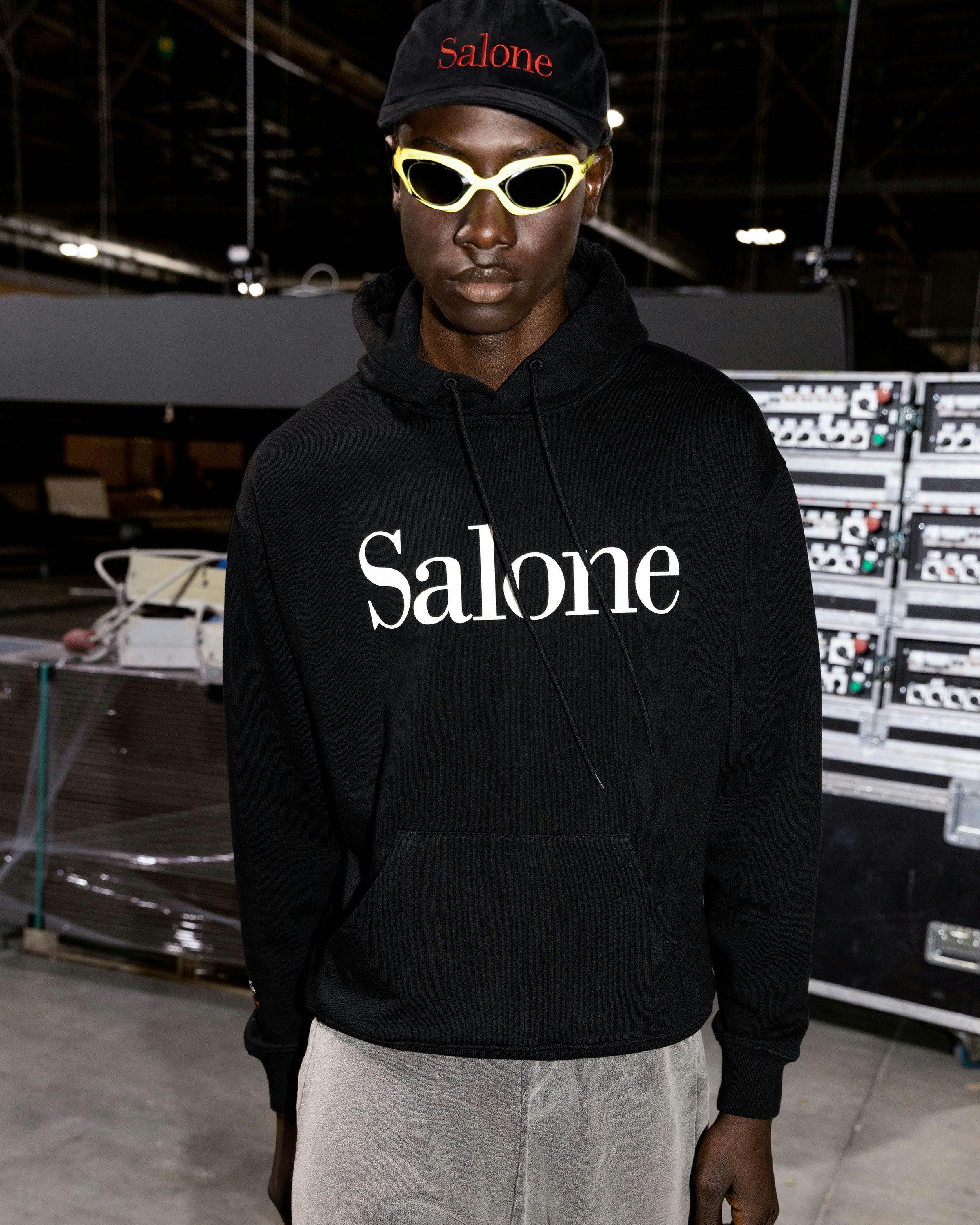 Salone del Mobile x Highsnobiety – Logo Hoodie Black | Highsnobiety Shop