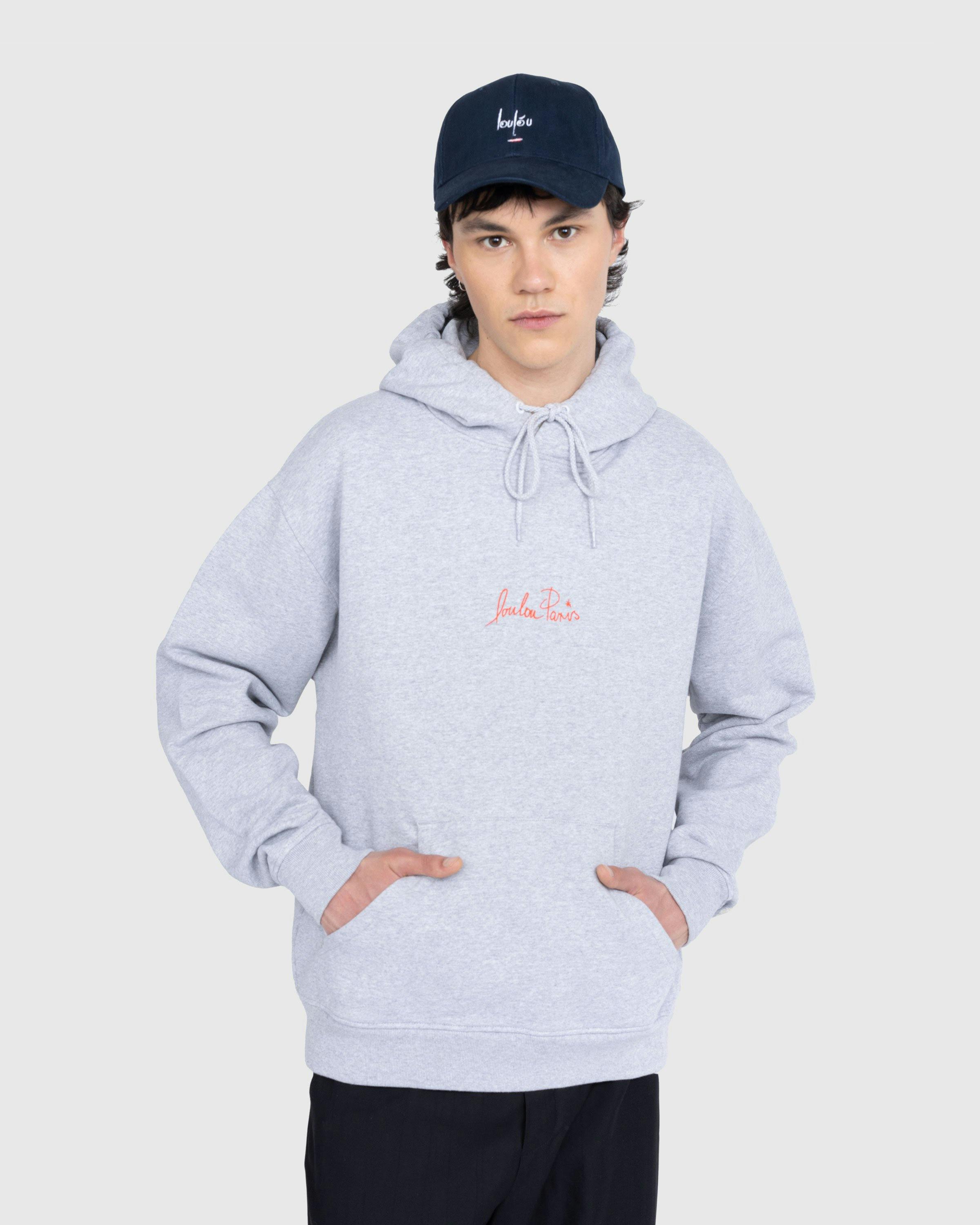Loulou Paris x Highsnobiety – Hoodie Grey | Highsnobiety Shop