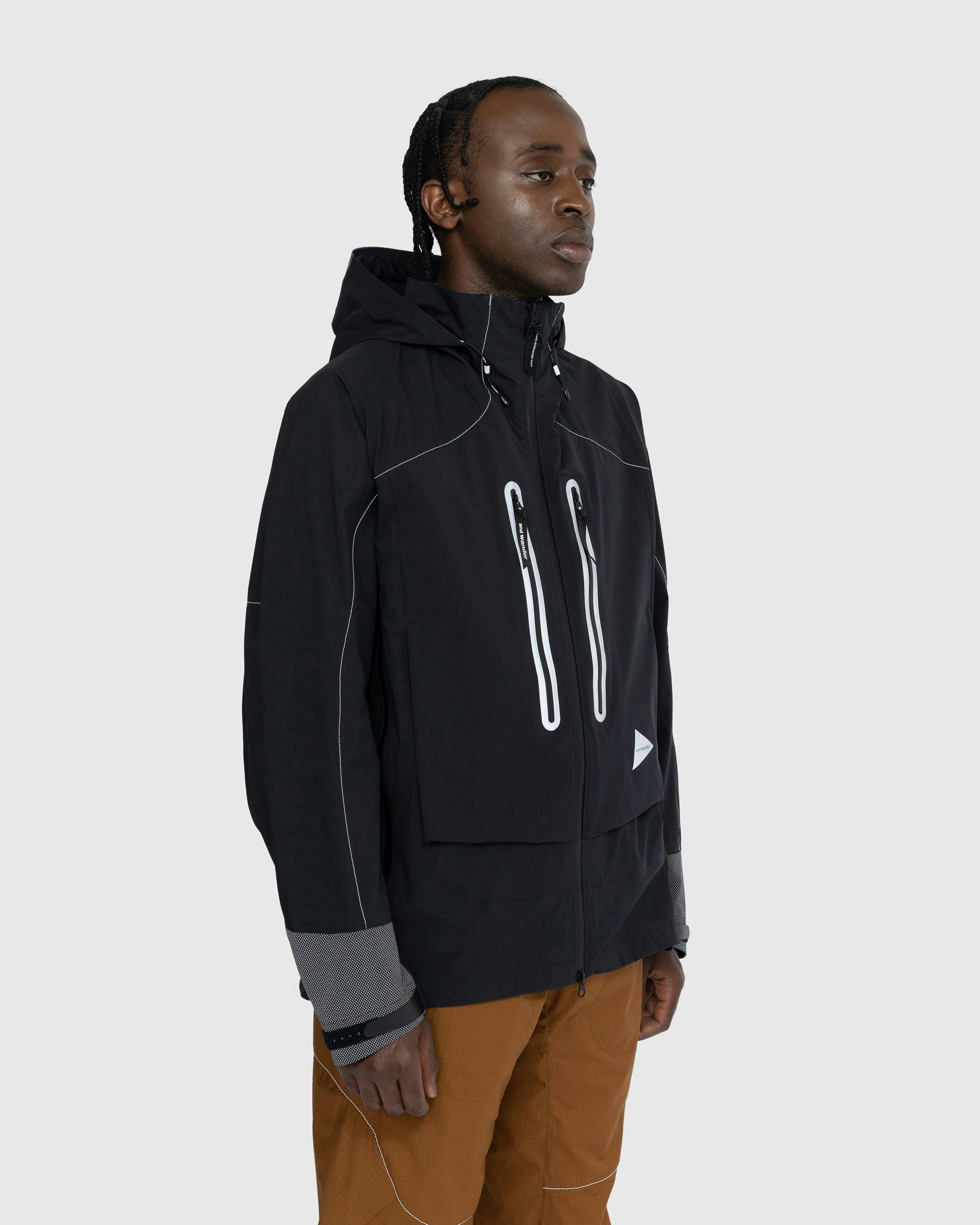 And Wander – Pertex Shield Rain Jacket Black | Highsnobiety Shop