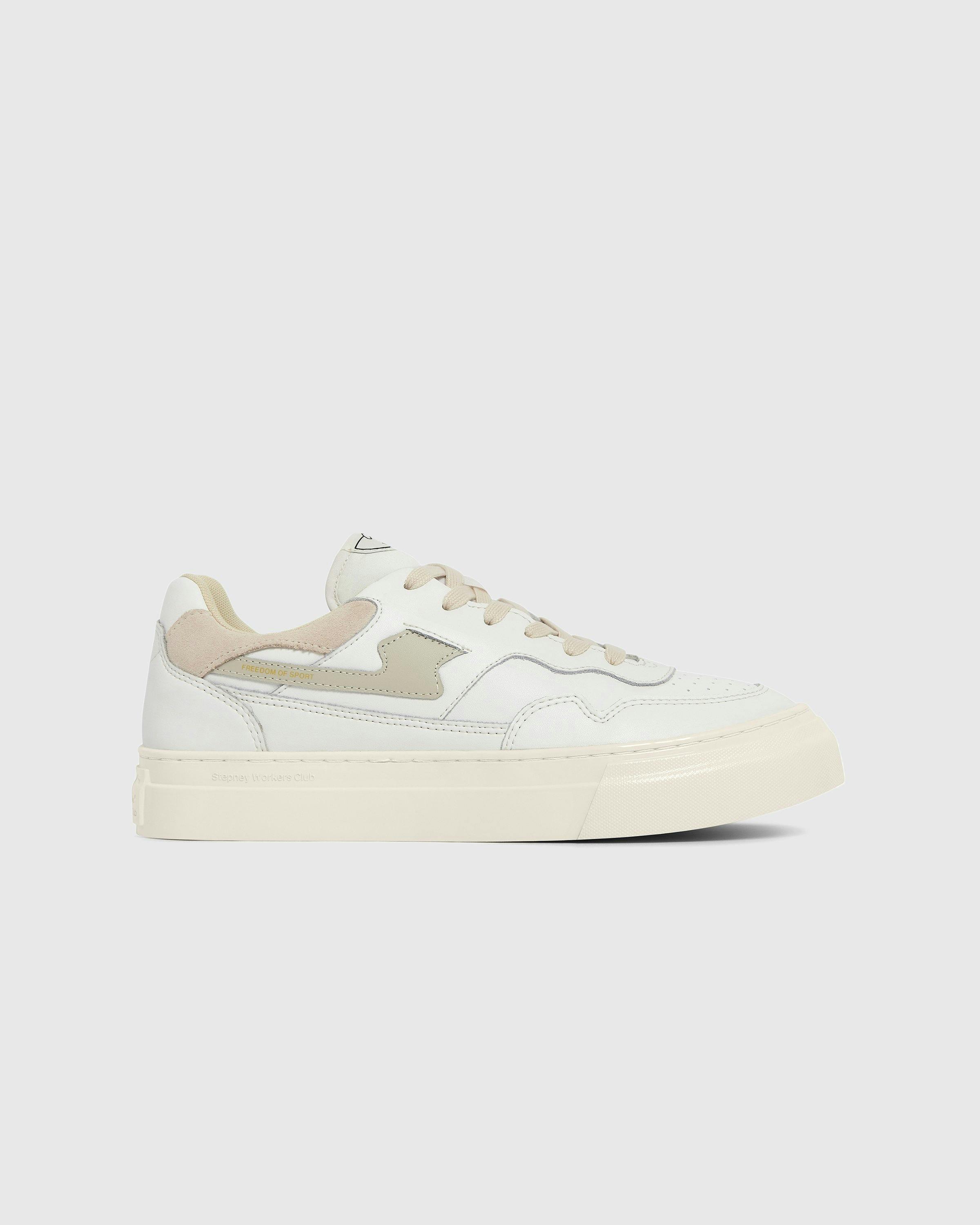 Stepney Workers Club – Pearl S-Strike Leather White | Highsnobiety Shop