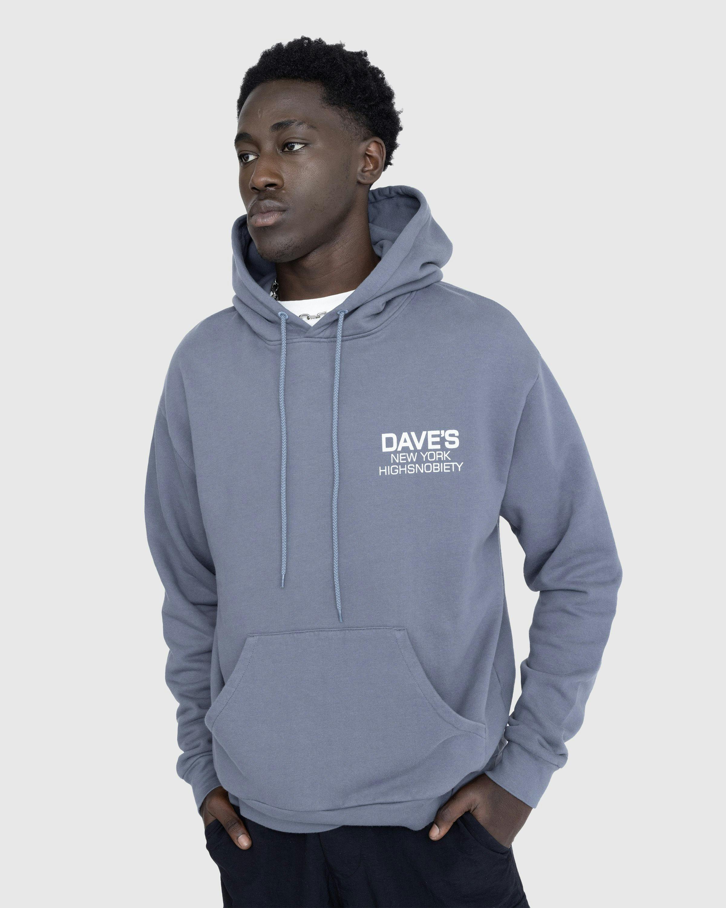 Dave's New York x Highsnobiety – Hoodie Gray | Highsnobiety Shop