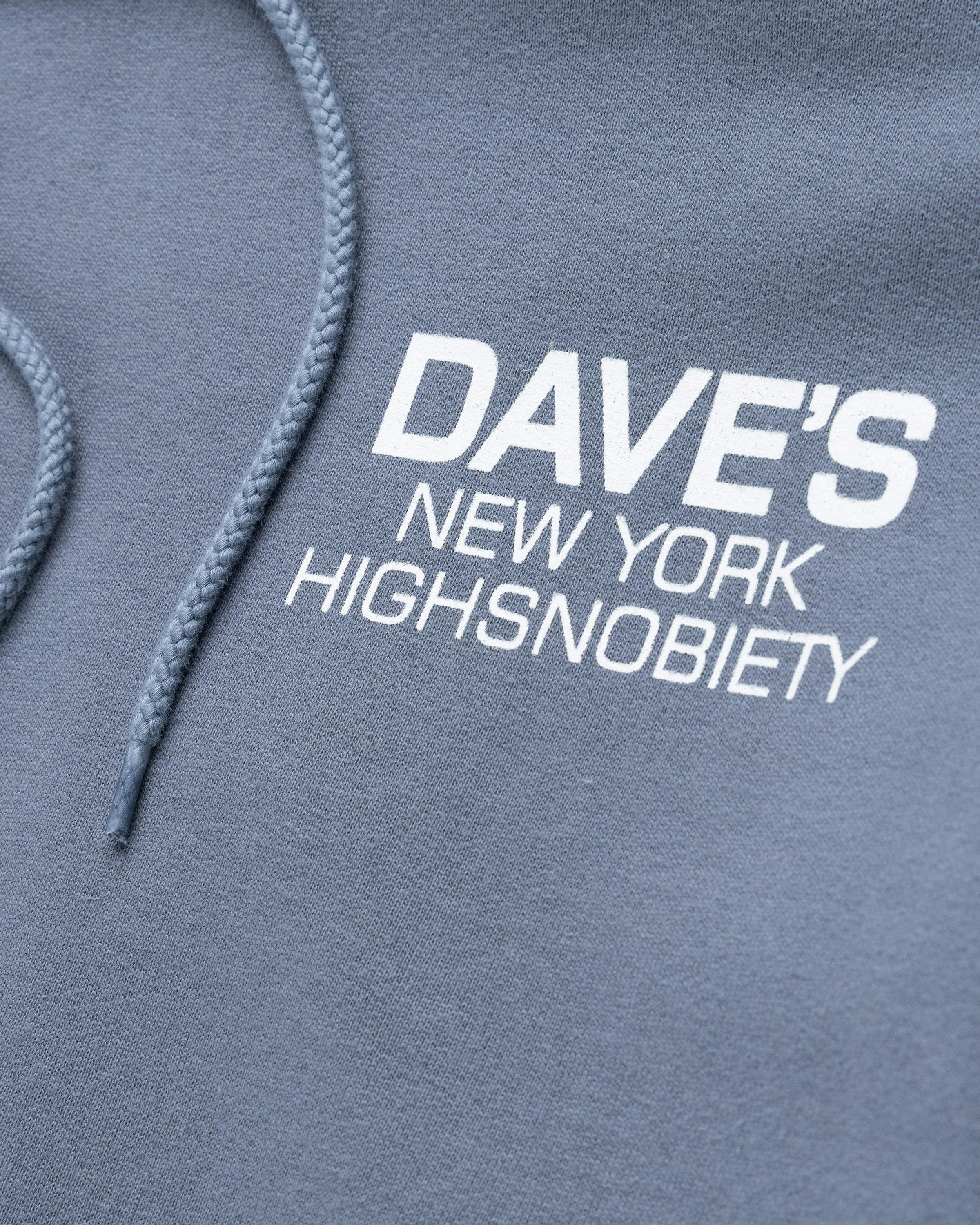 Dave's New York x Highsnobiety – Hoodie Gray | Highsnobiety Shop