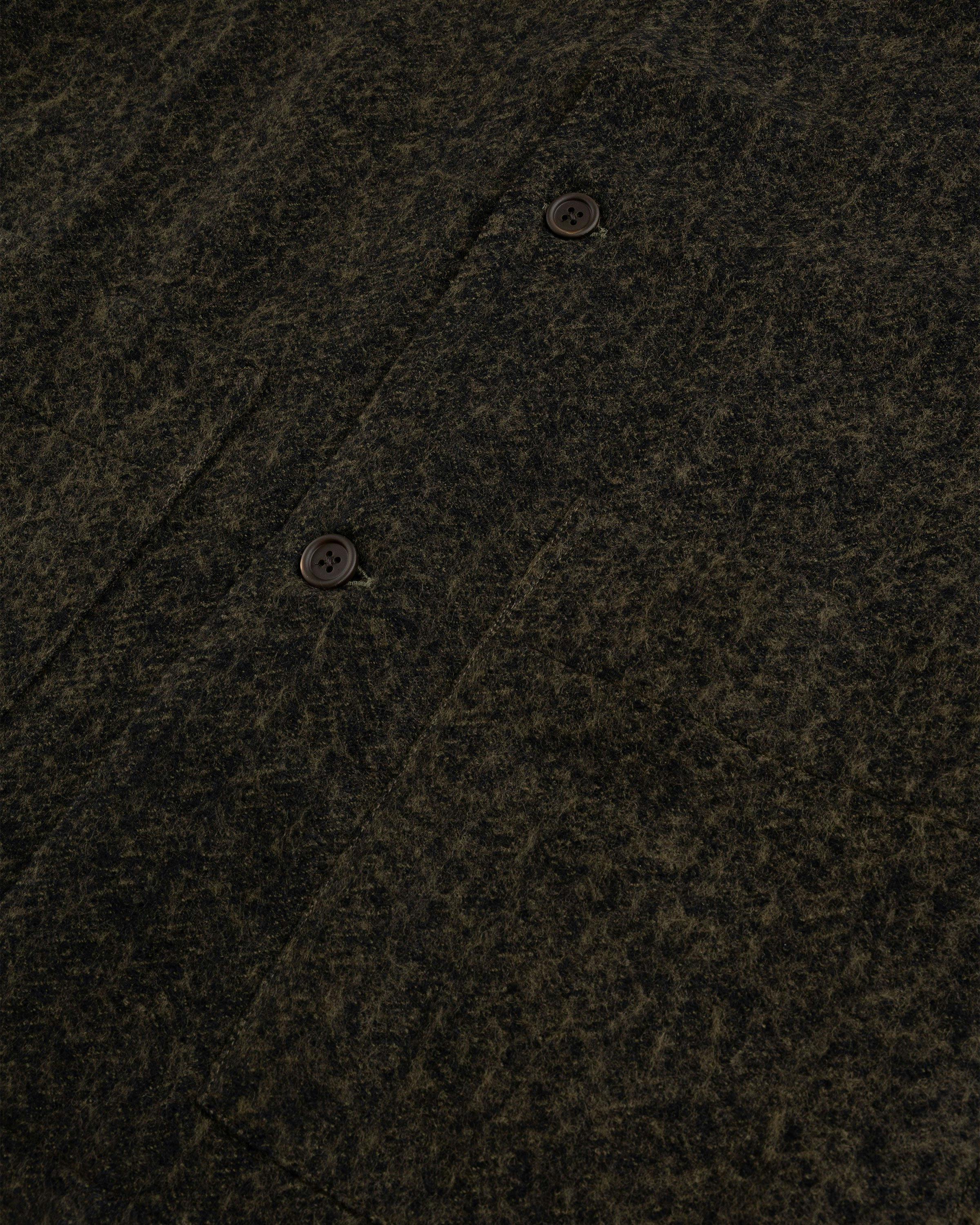 Our Legacy – Haven Jacket Black/Moss Fuzz Wool | Highsnobiety Shop