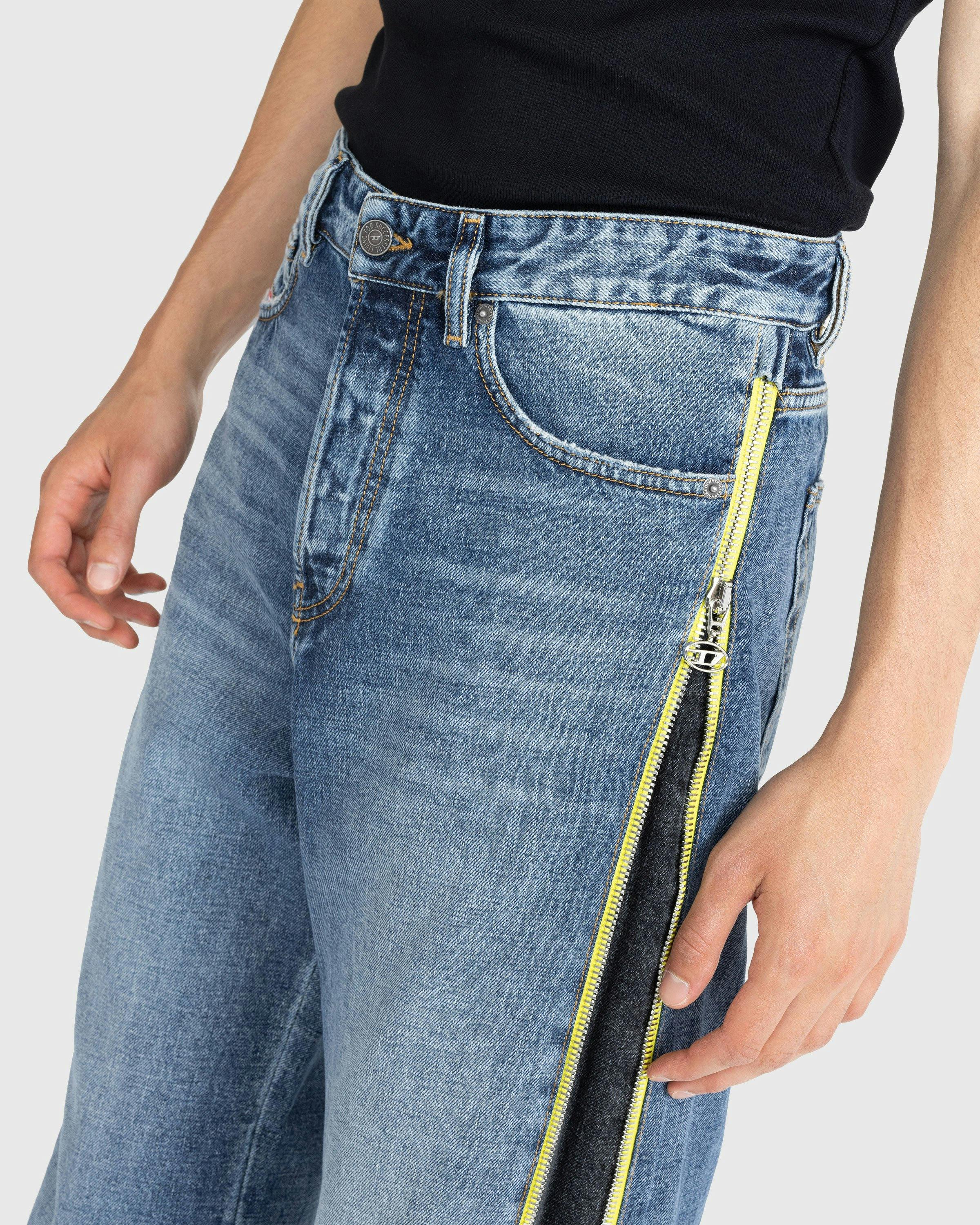 Diesel D Rise Zip Jeans Blue Highsnobiety Shop