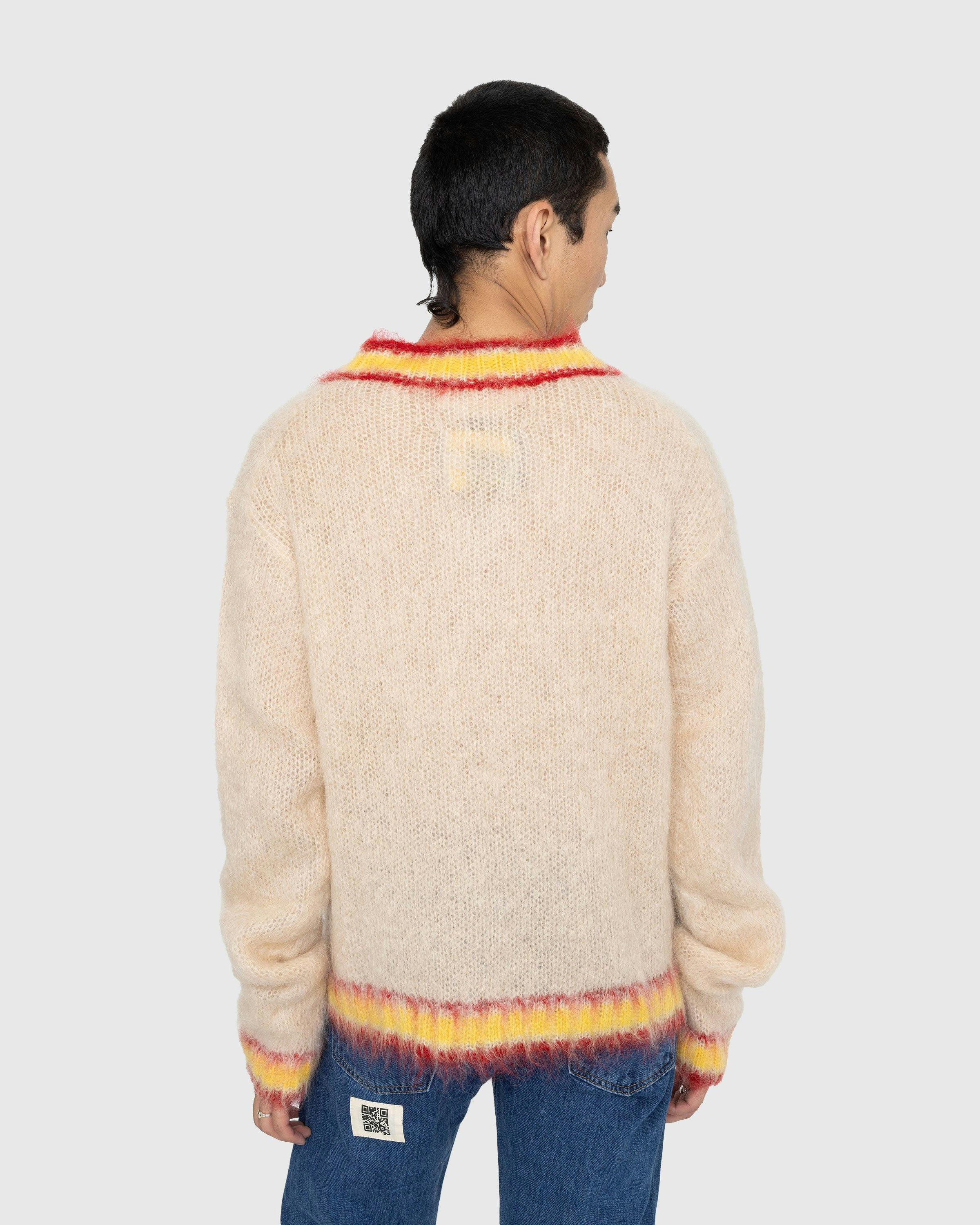 Marni – Mohair Sweater Beige Multi | Highsnobiety Shop