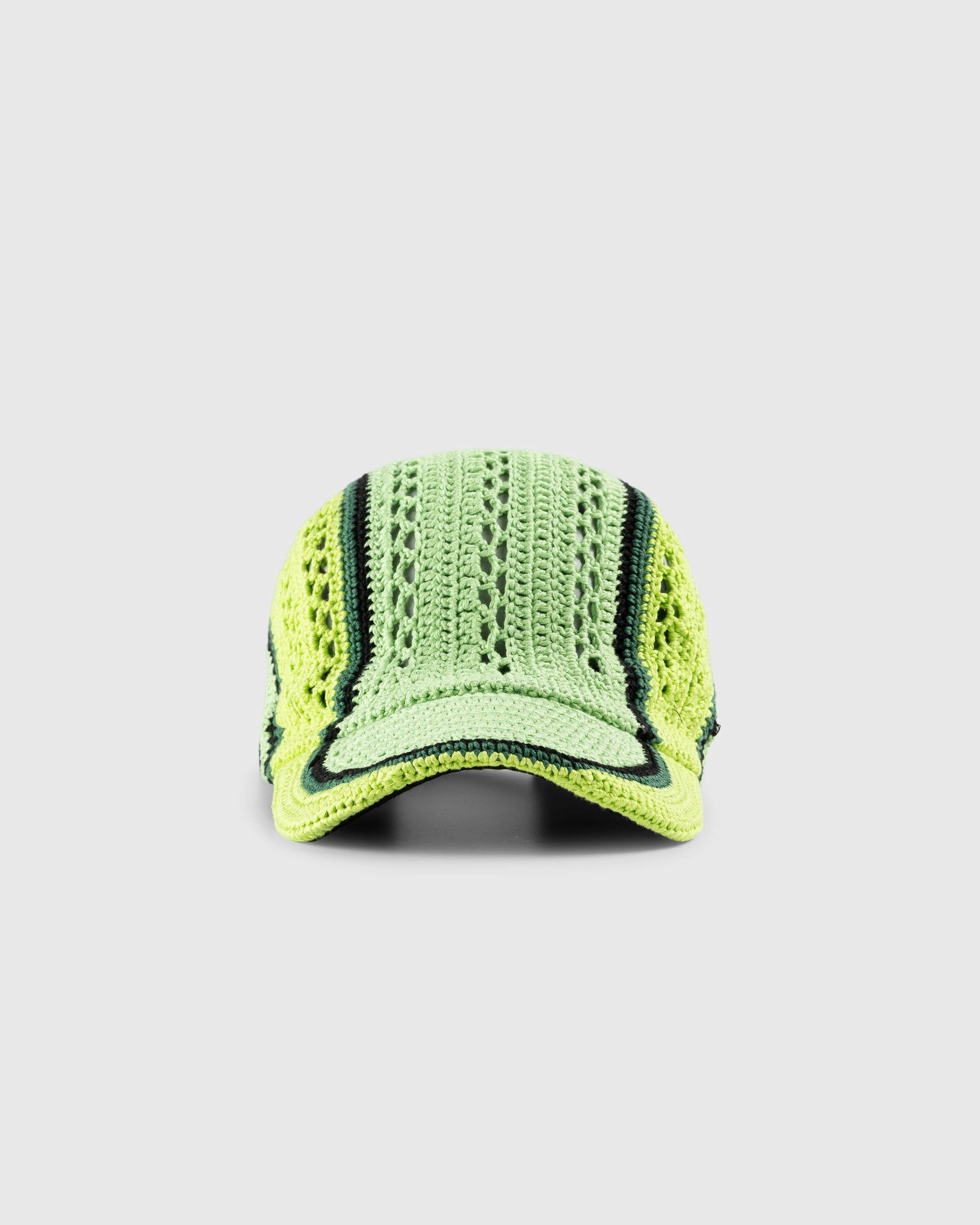 SSU – Crochet Baseball Cap Reptile Green | Highsnobiety Shop