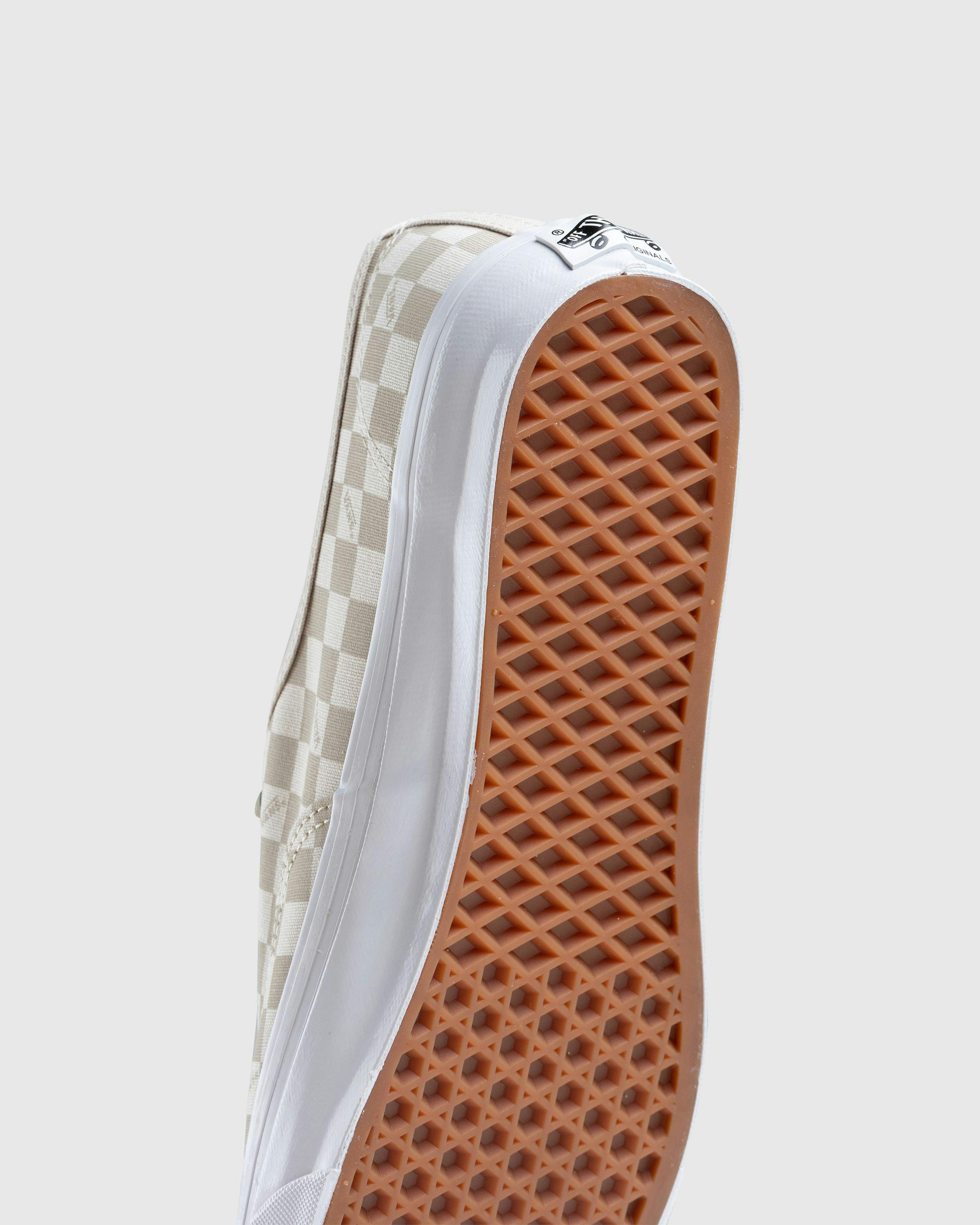 Vans – UA OG Authentic LX Vault Checkerboard Beige | Highsnobiety Shop