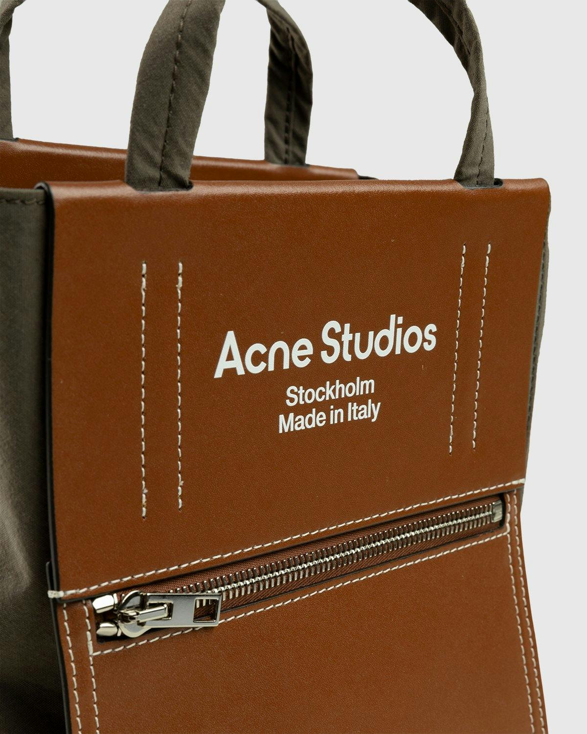 Acne Studios – Mini Tote Bag Brown | Highsnobiety Shop
