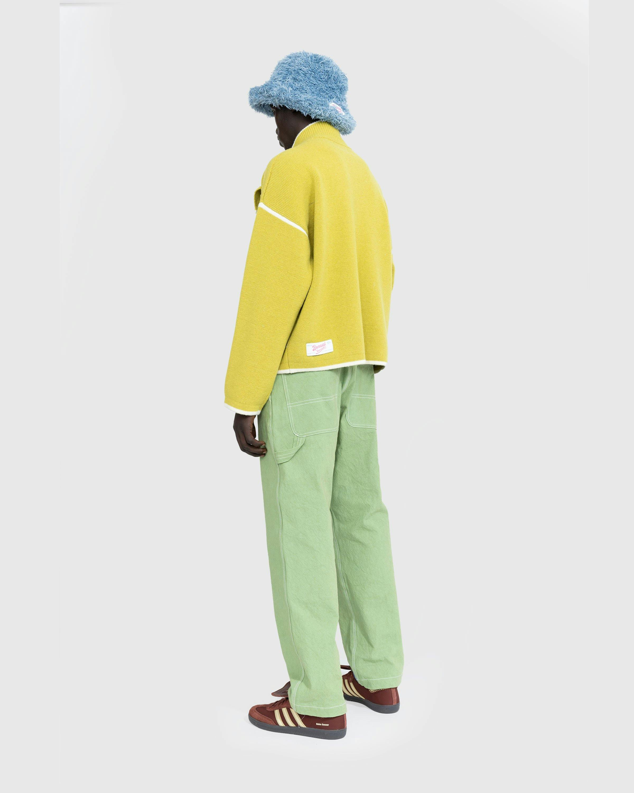 Bonsai – Half-Zip Cargo Sweater Yellow | Highsnobiety Shop