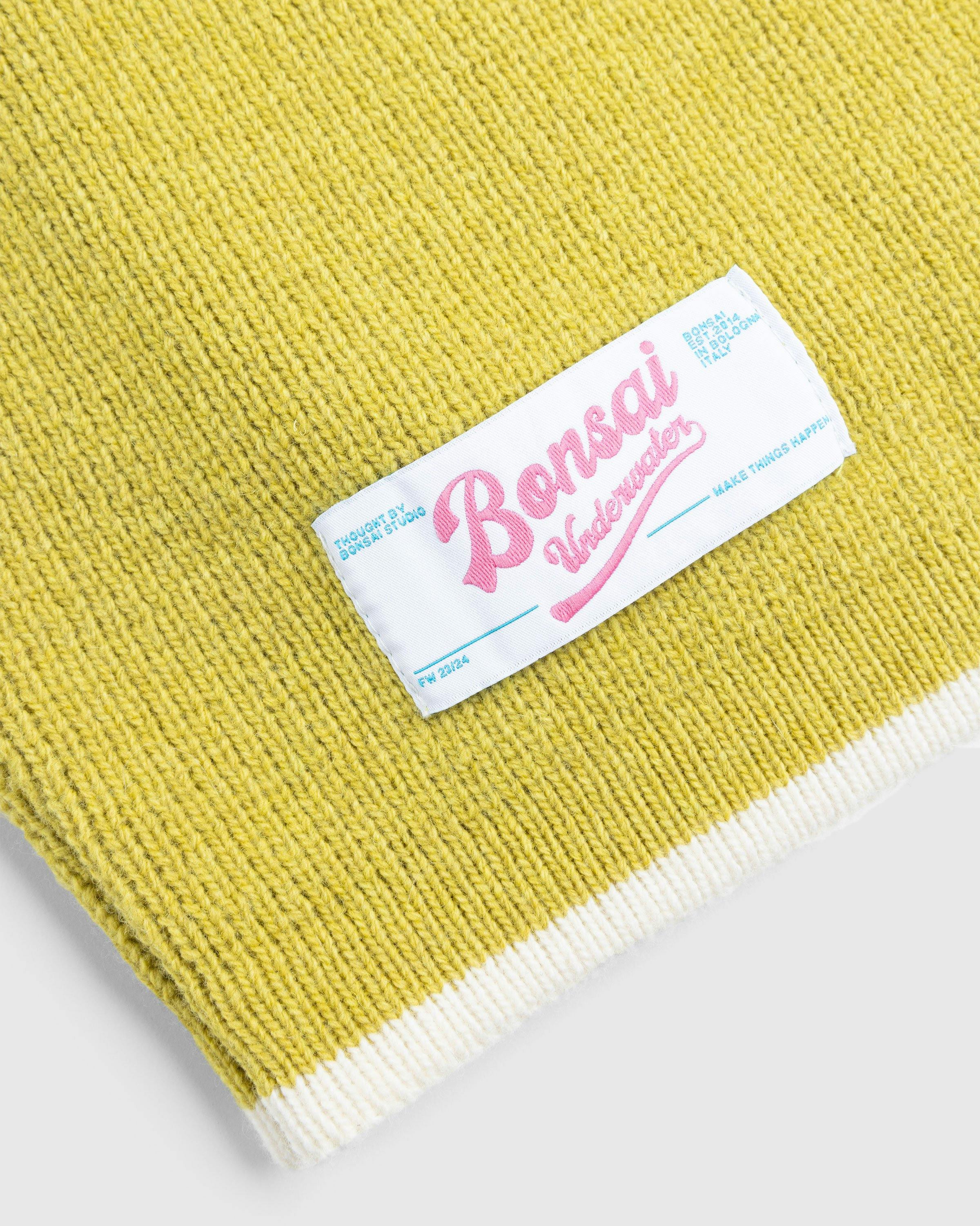 Bonsai – Half-Zip Cargo Sweater Yellow | Highsnobiety Shop