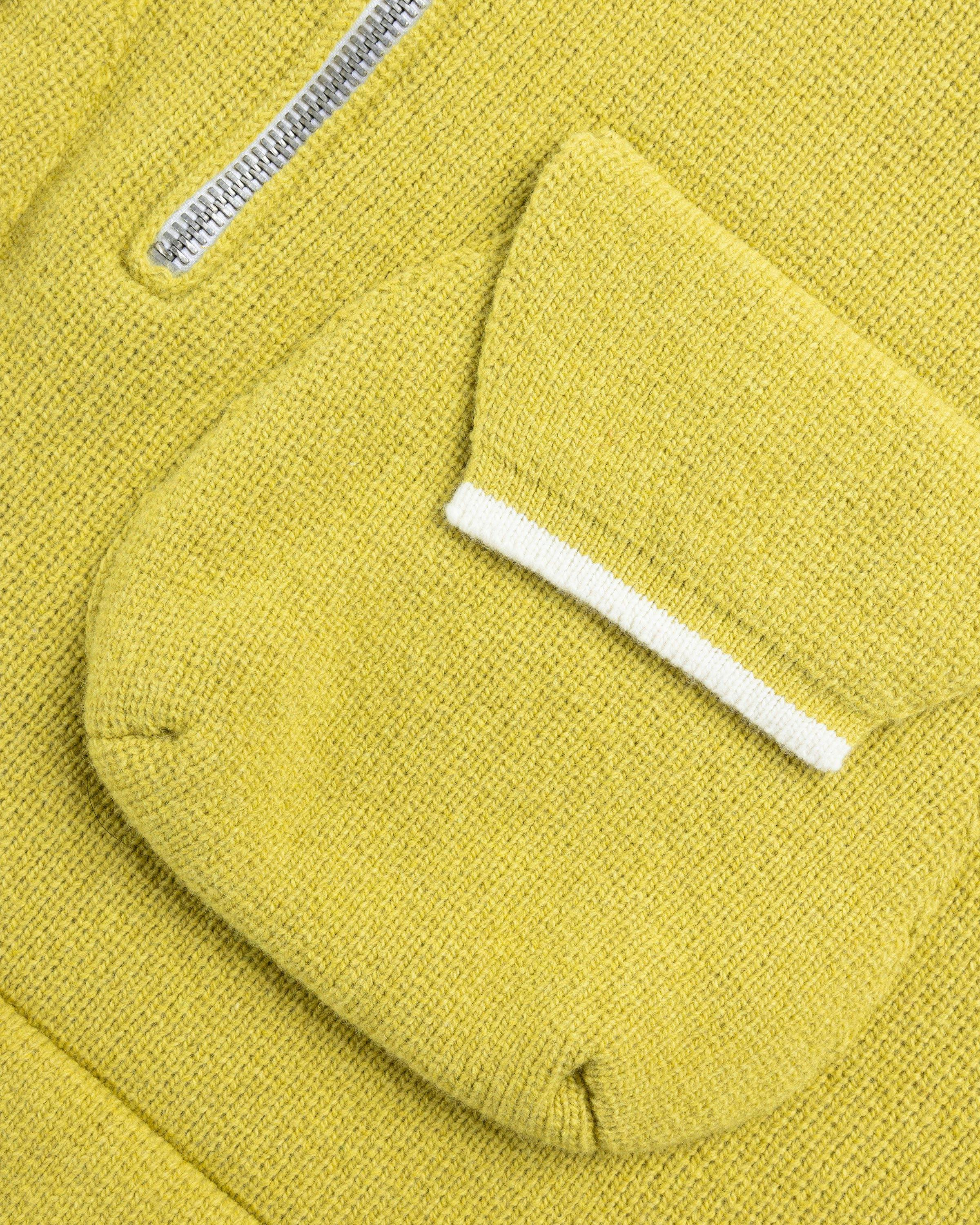 Bonsai – Half-Zip Cargo Sweater Yellow | Highsnobiety Shop