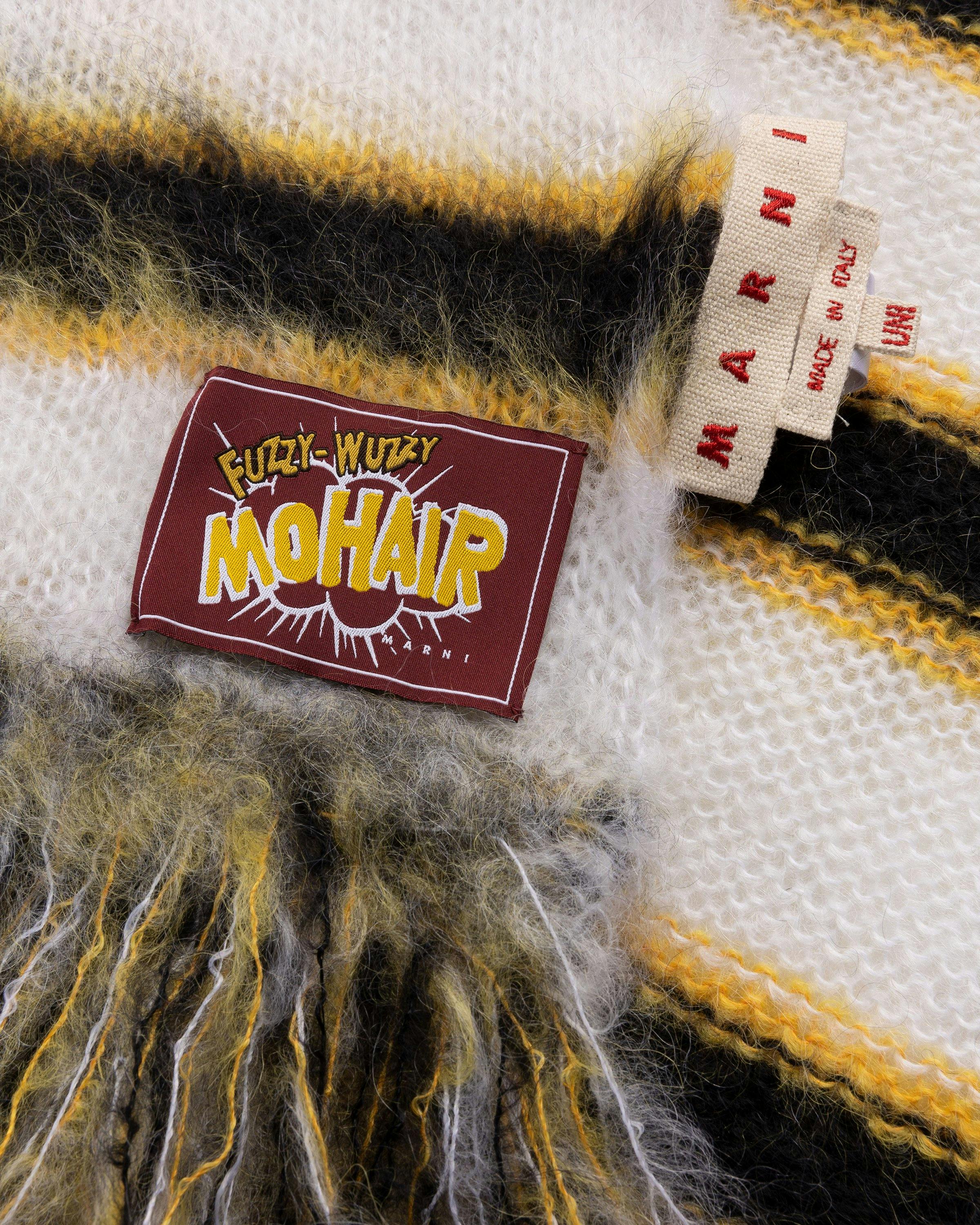 Marni – Striped Mohair Scarf Multi | Highsnobiety Shop