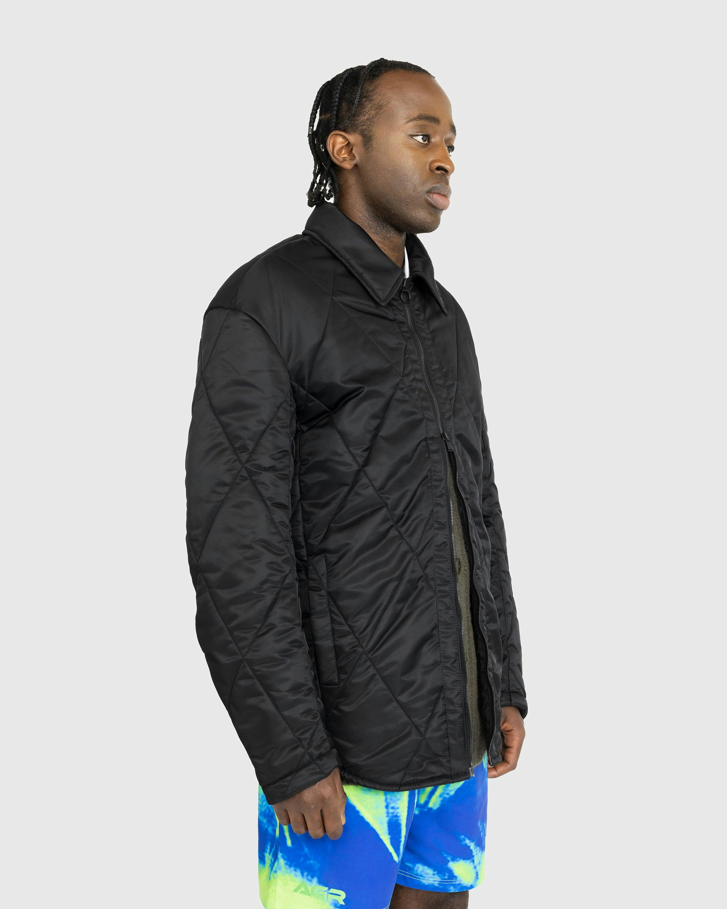 Trussardi – Diamond-Quilted Nylon Jacket Black | Highsnobiety Shop