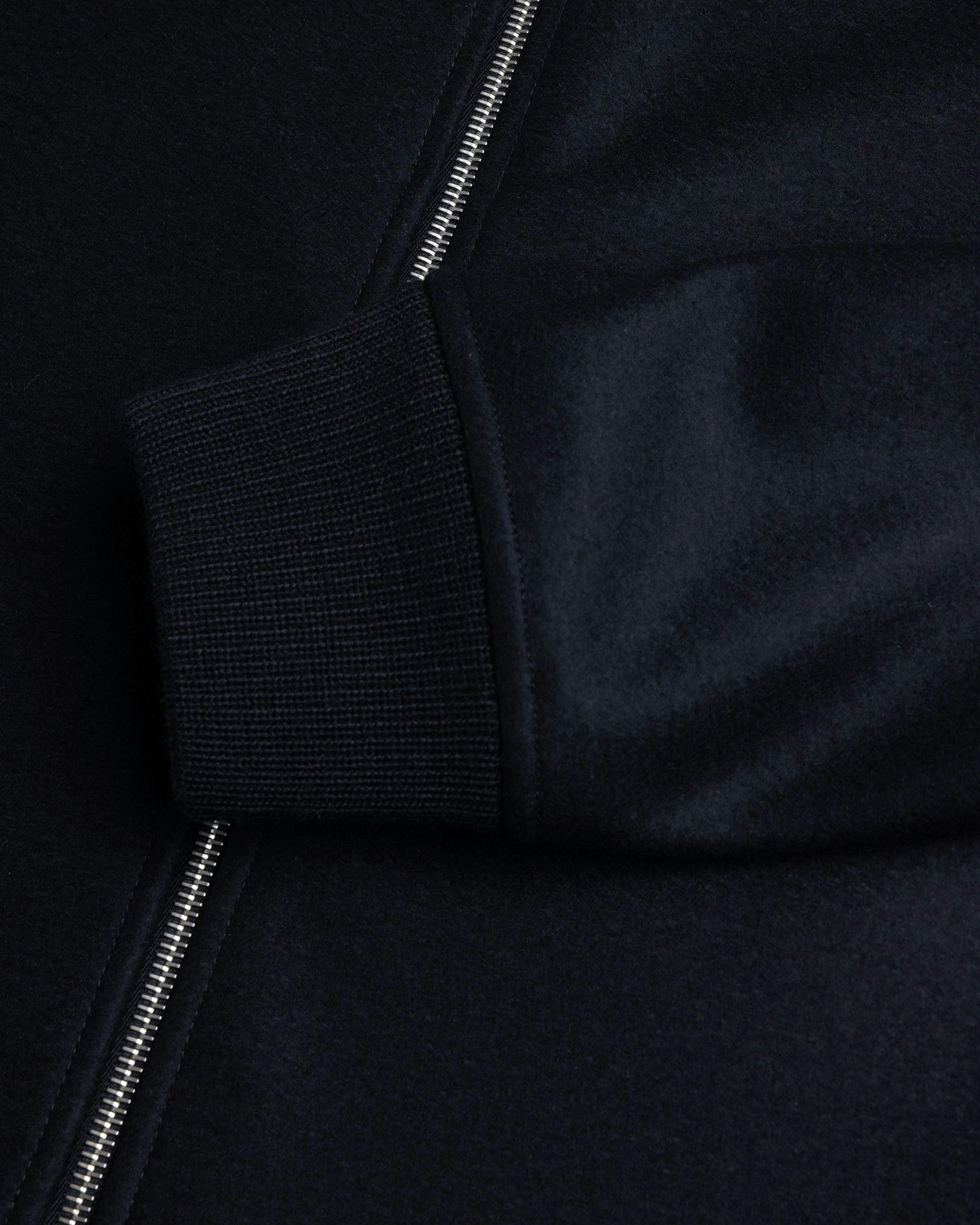 Jil Sander – Full-Zip Wool Melton Jacket Black | Highsnobiety Shop