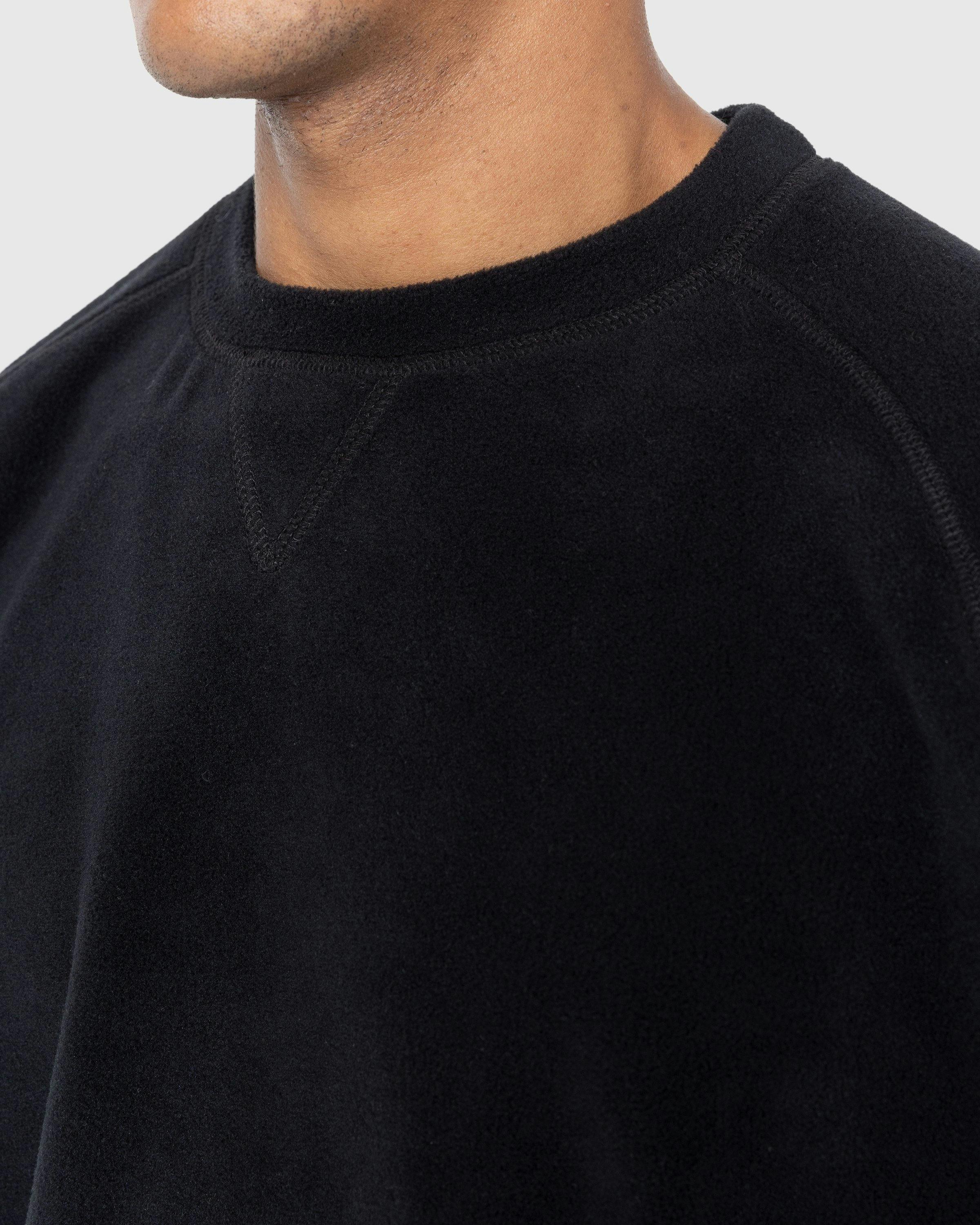 Highsnobiety – Polar Fleece Raglan Sweater Black | Highsnobiety Shop
