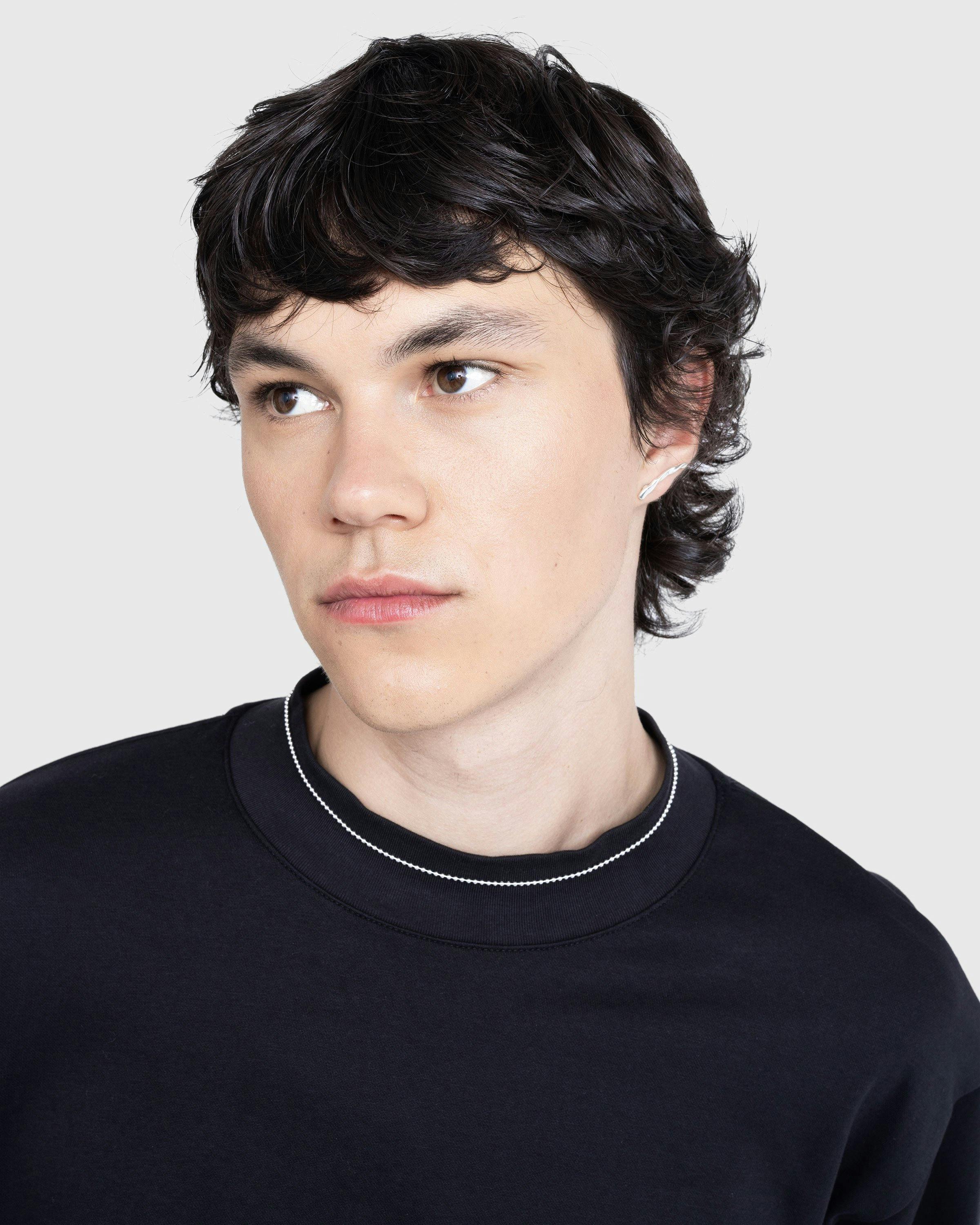 Hatton Labs – Mini Solitaire Pendant Necklace Silver/Emerald ...